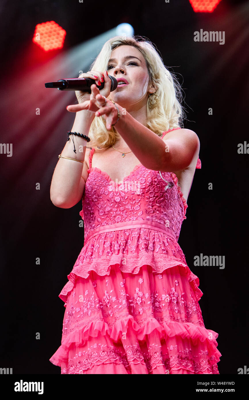 Locarno Switzerland. 20 July 2019. The English singer/songwriter and ...