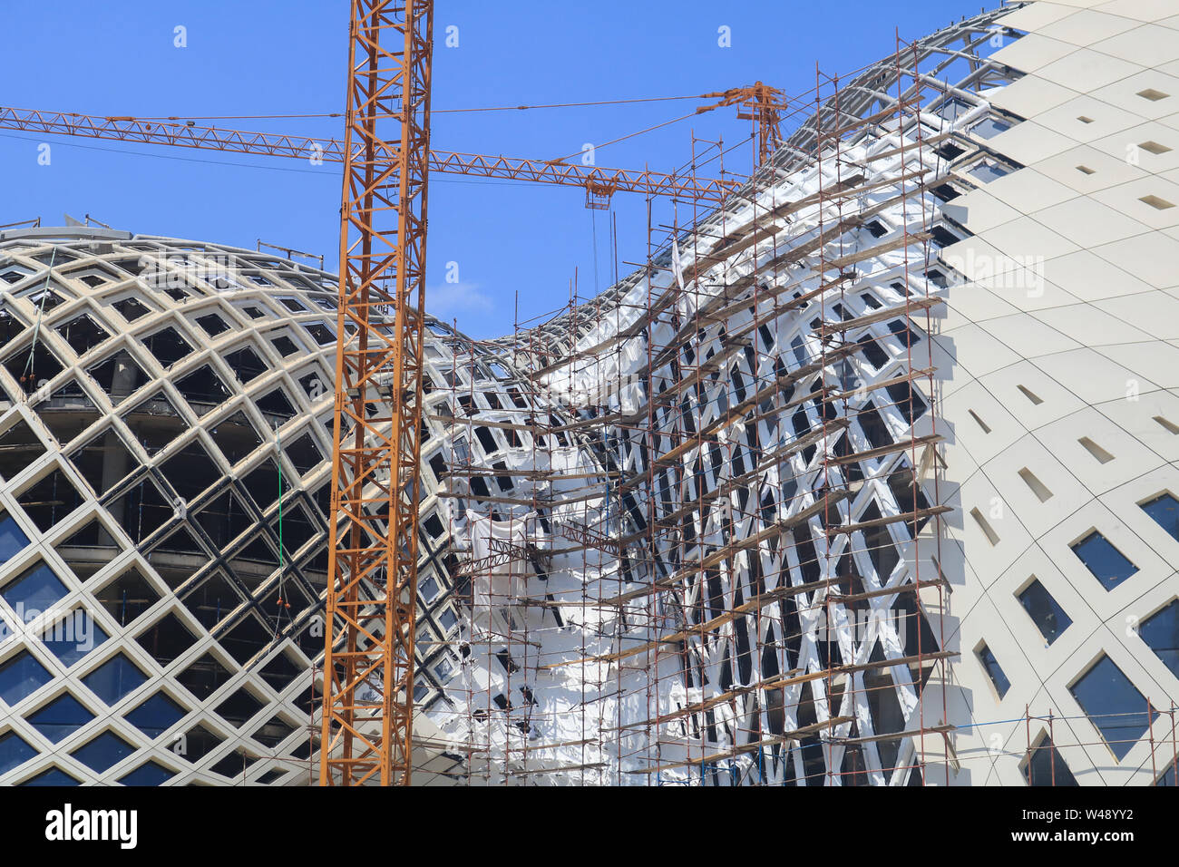 Beirut Lebanon. 21st July 2019. Beirut Souks a multi storey five level ...
