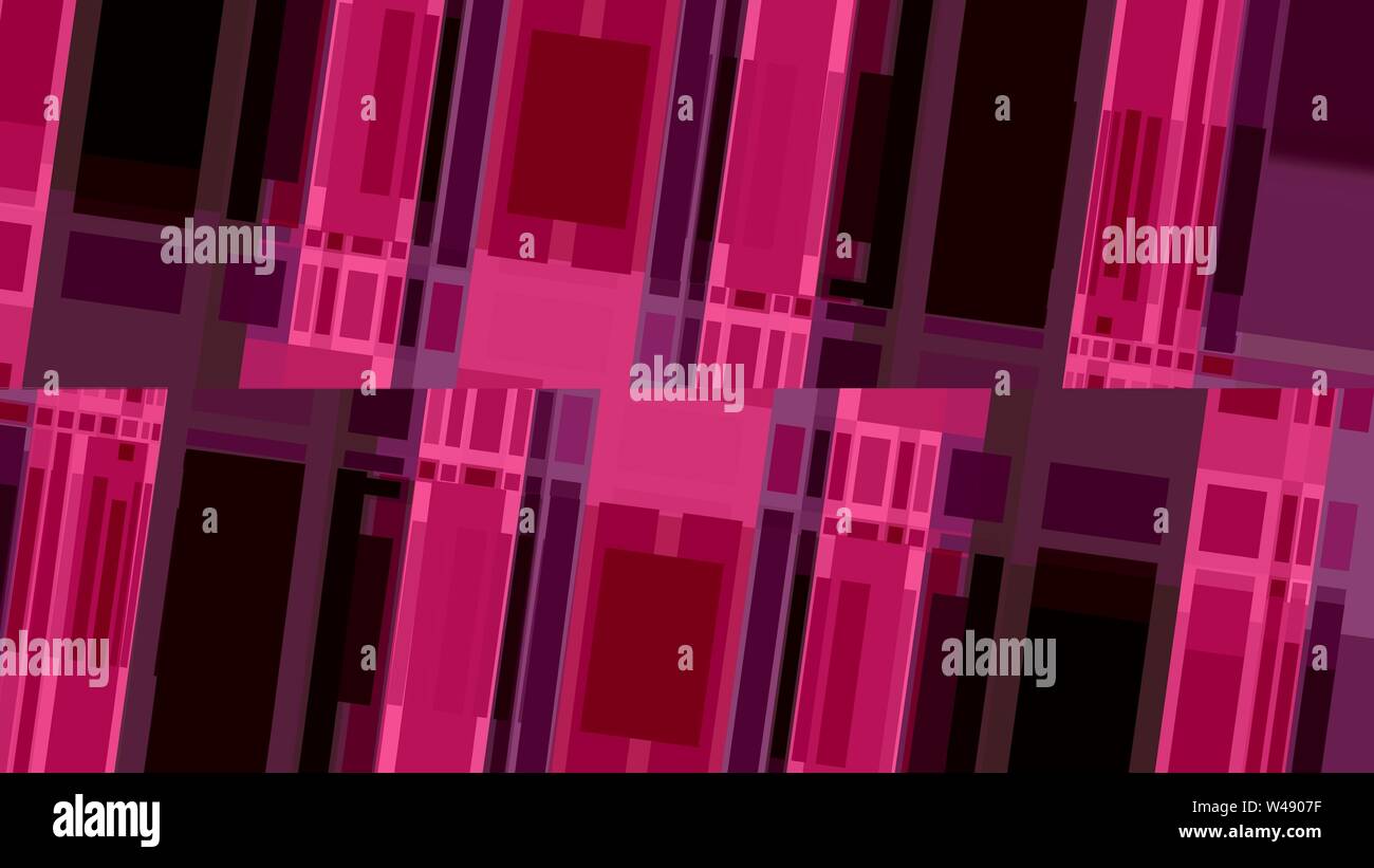 abstract modern construction. dark pink, dark moderate pink and ...
