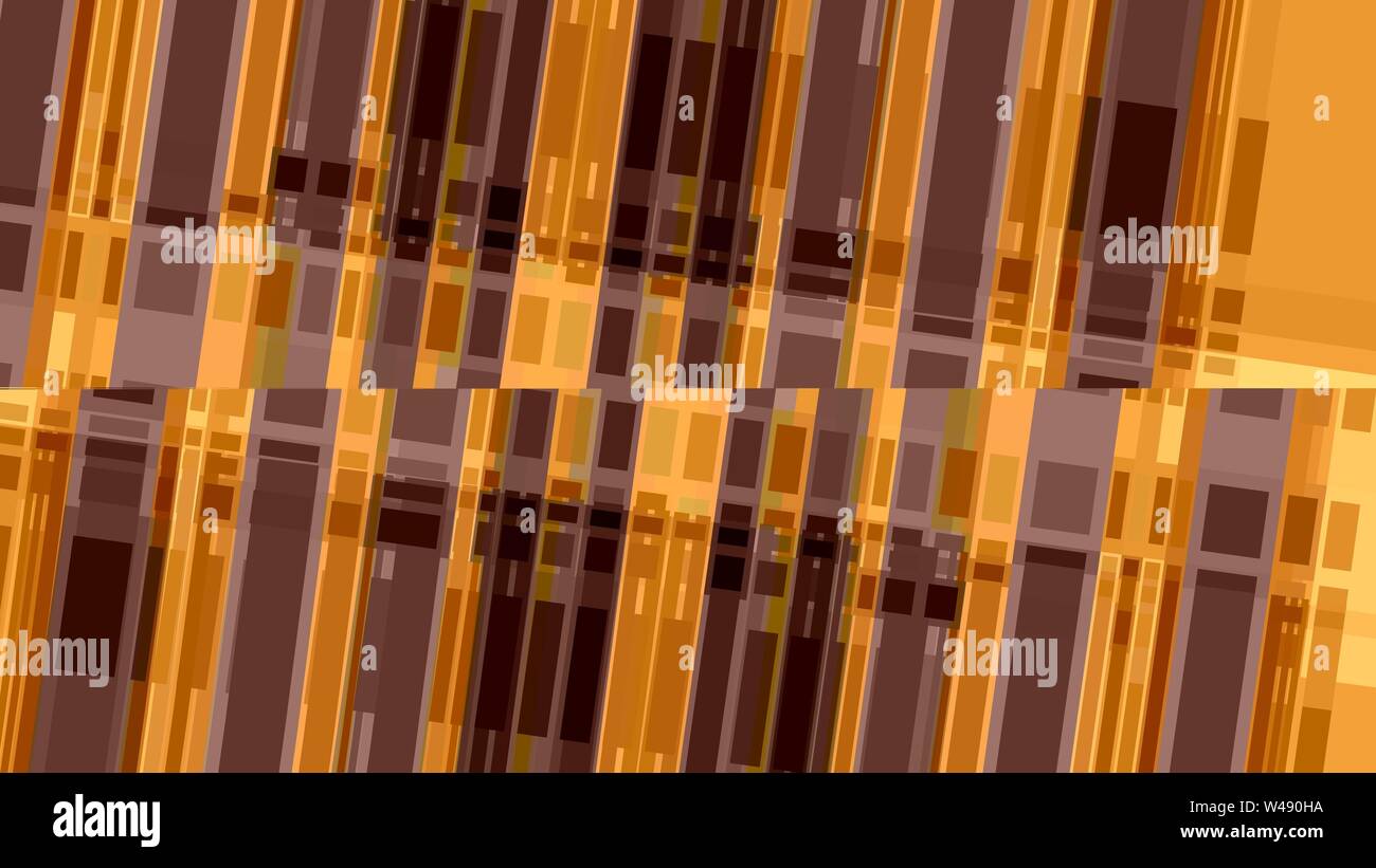 abstract futuristic city background. brown, very dark red and golden ...