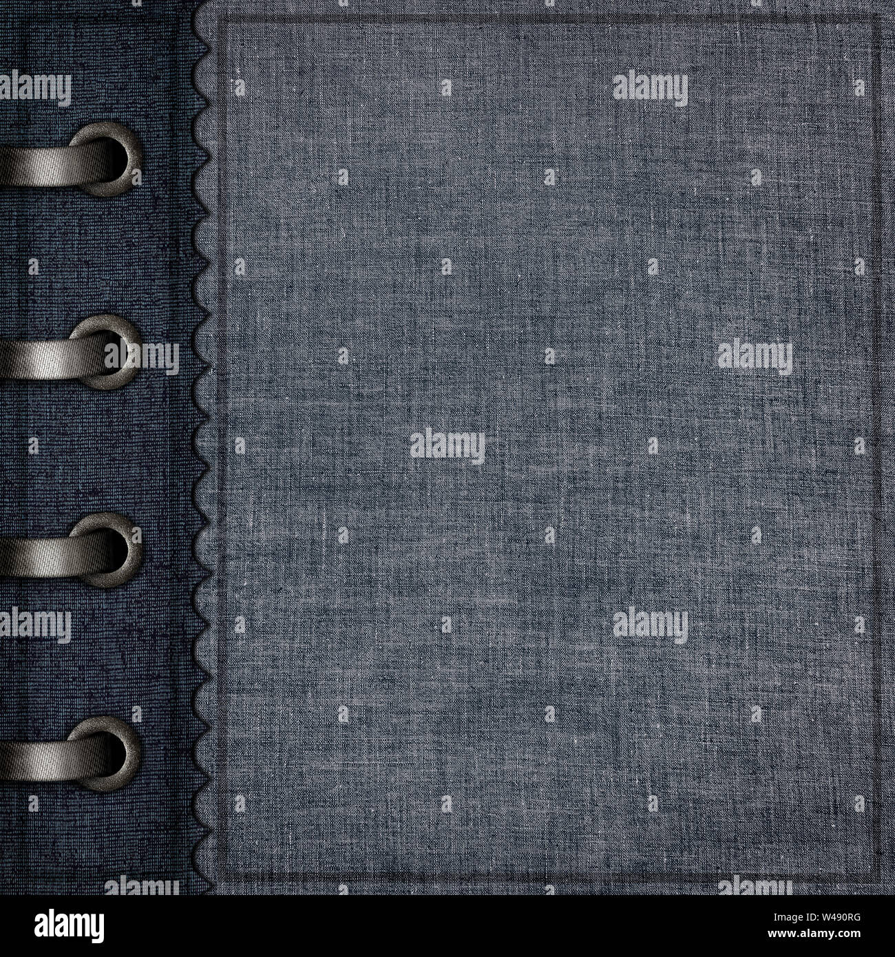 Grunge Style Vintage Fabric Album Cover Stock Photo - Alamy