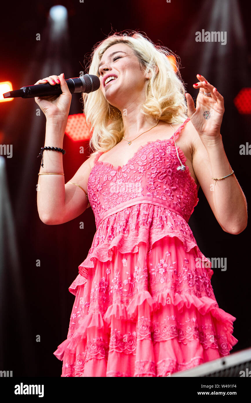 Locarno Switzerland. 20 July 2019. The English singer/songwriter and ...