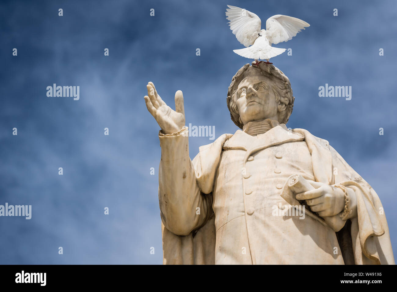 Statue of dionysios solomos hi-res stock photography and images - Alamy