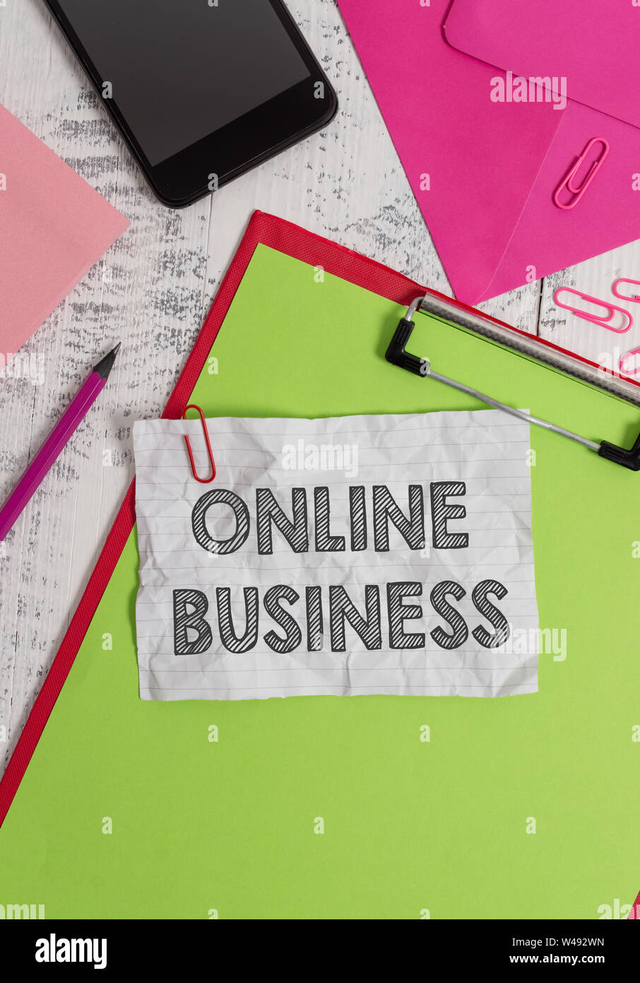 Conceptual hand writing showing Online Business. Concept meaning ...