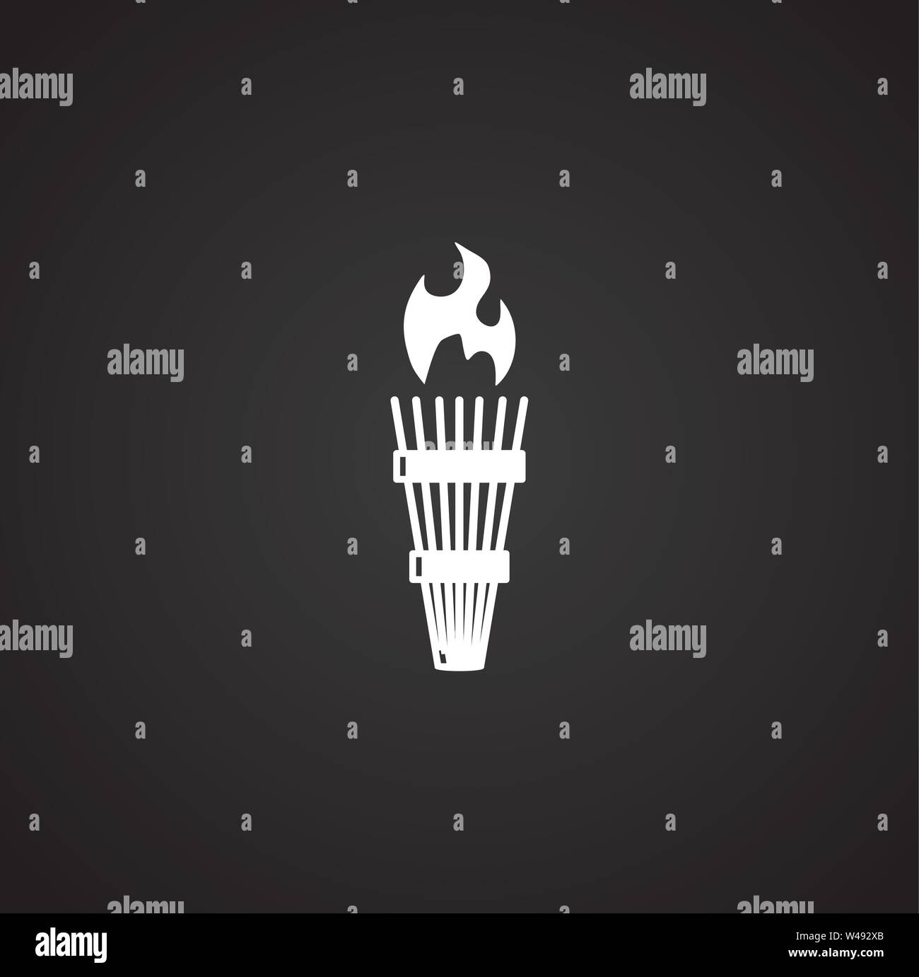 Burning torch clipart hi-res stock photography and images - Alamy