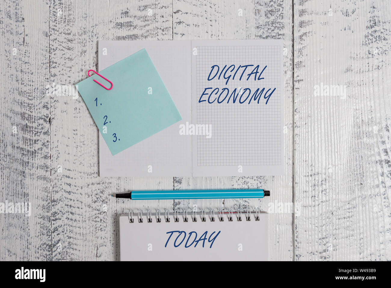 Word writing text Digital Economy. Business photo showcasing worldwide ...