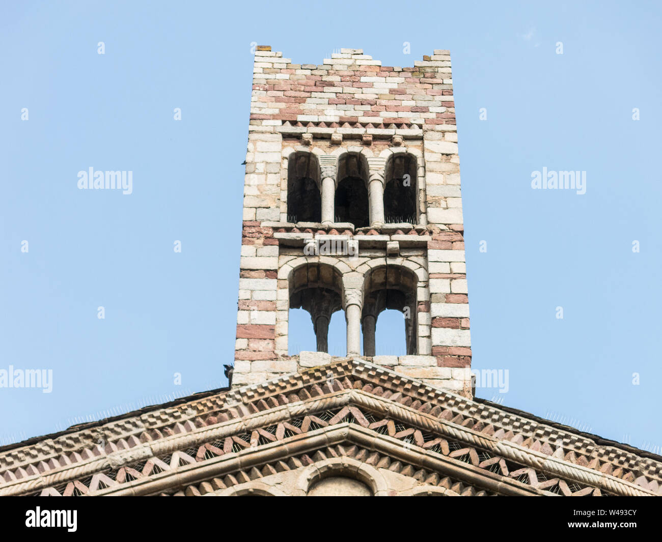 The Cathedral of Santa María de Urgel is Romanesque in style and dates ...