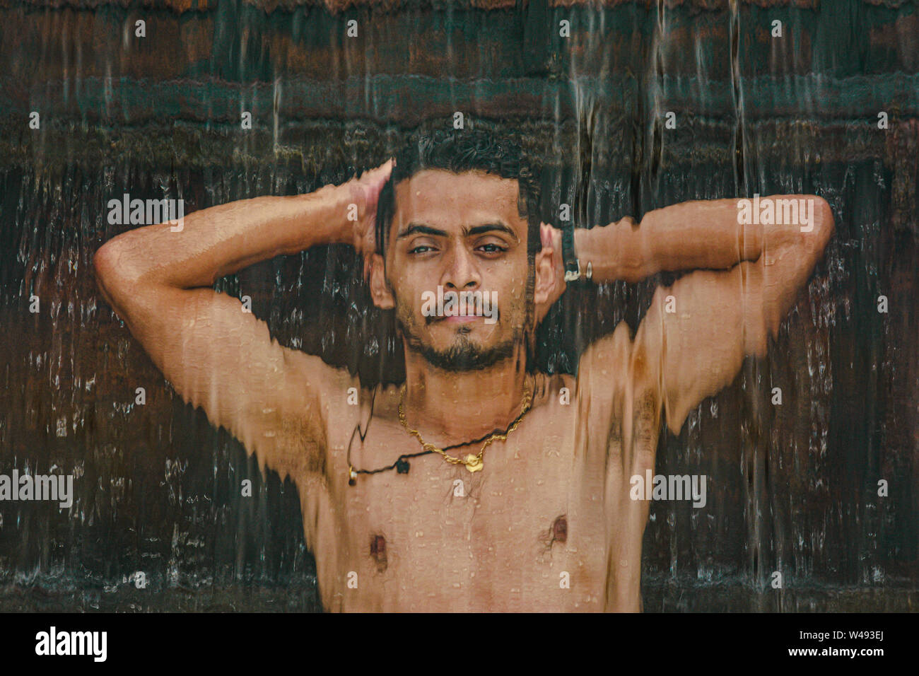 summer time photo shoot at village Stock Photo - Alamy