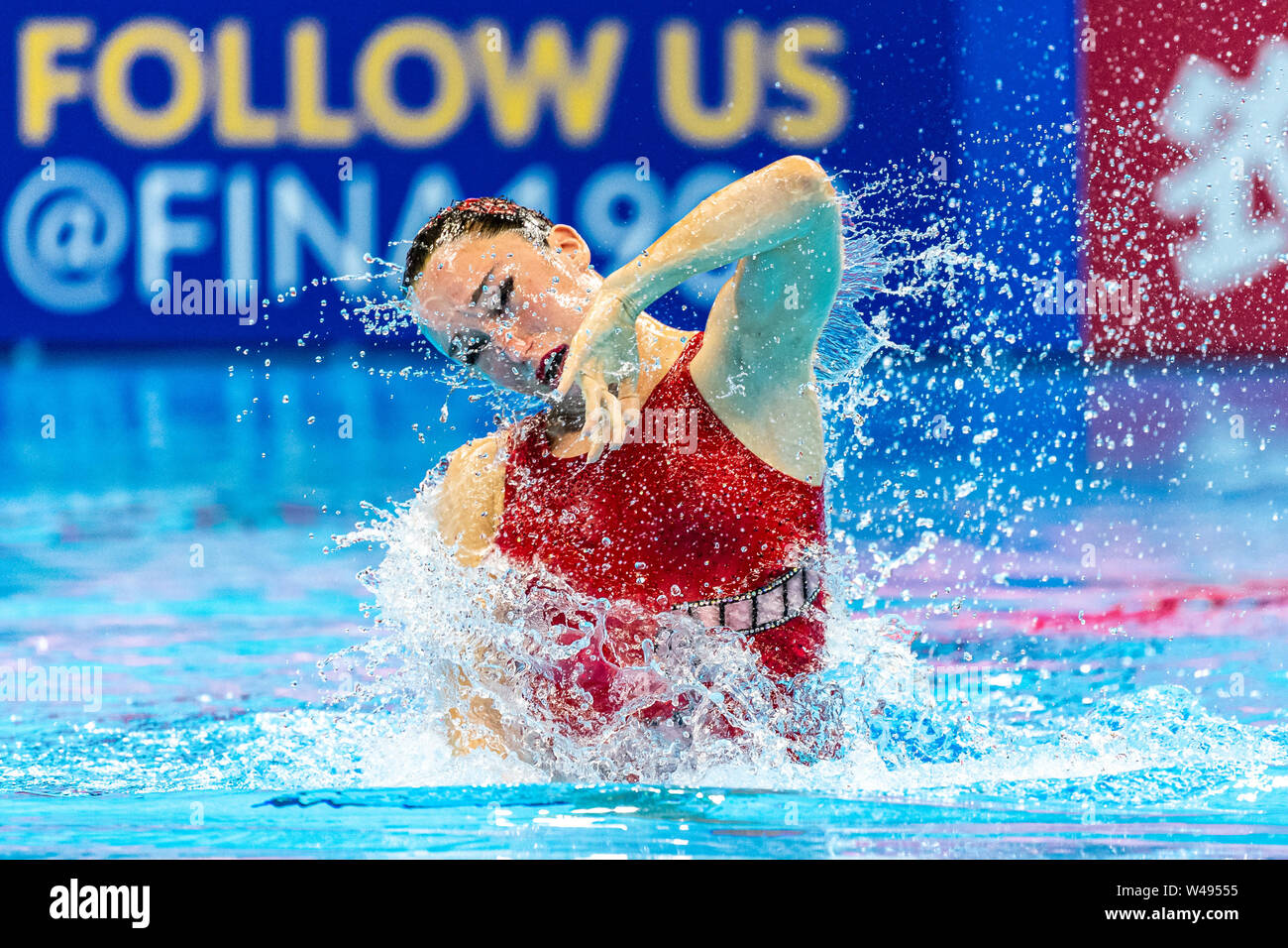 Artistic swimming korea 2019 hi-res stock photography and images - Alamy
