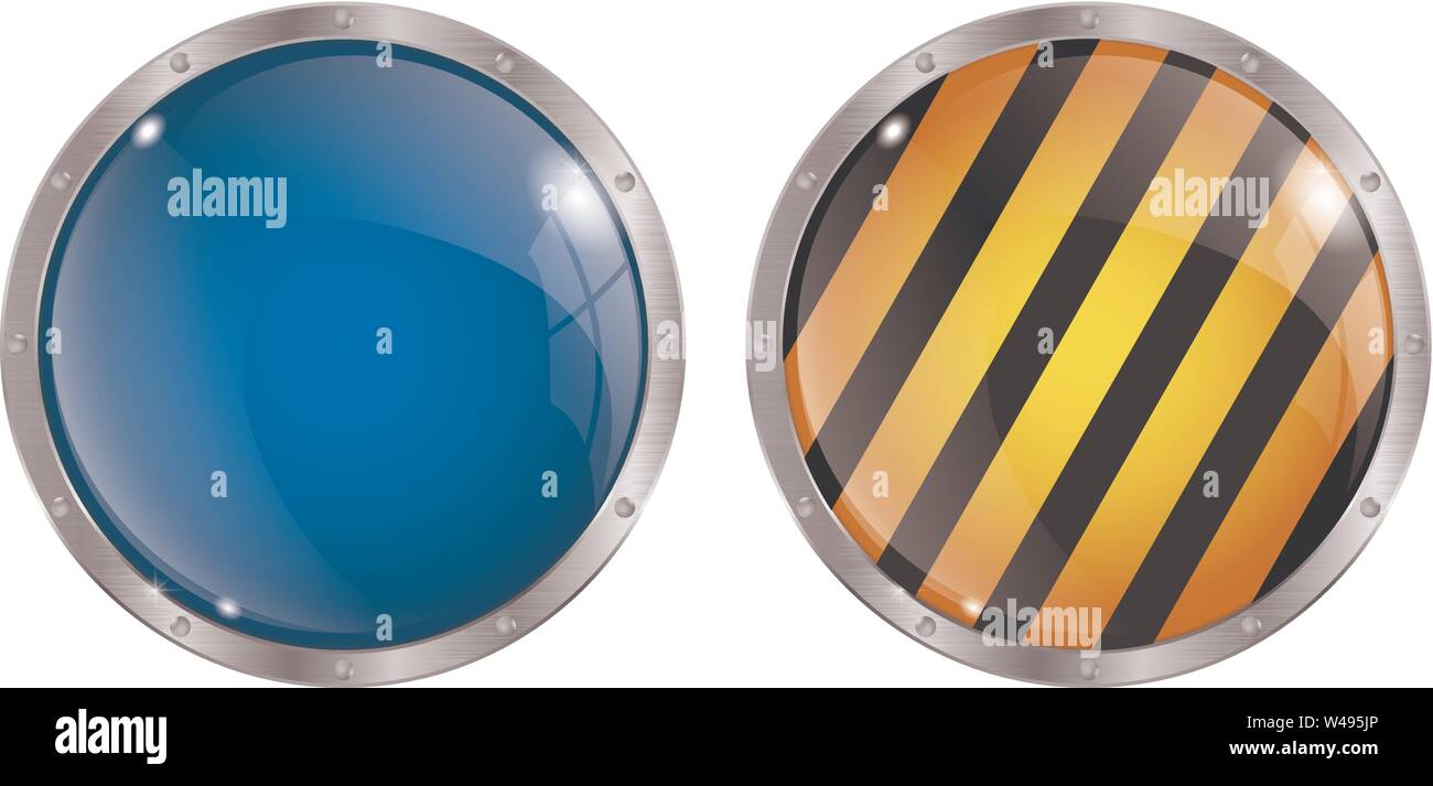 Glass metal construction Stock Vector Images - Alamy