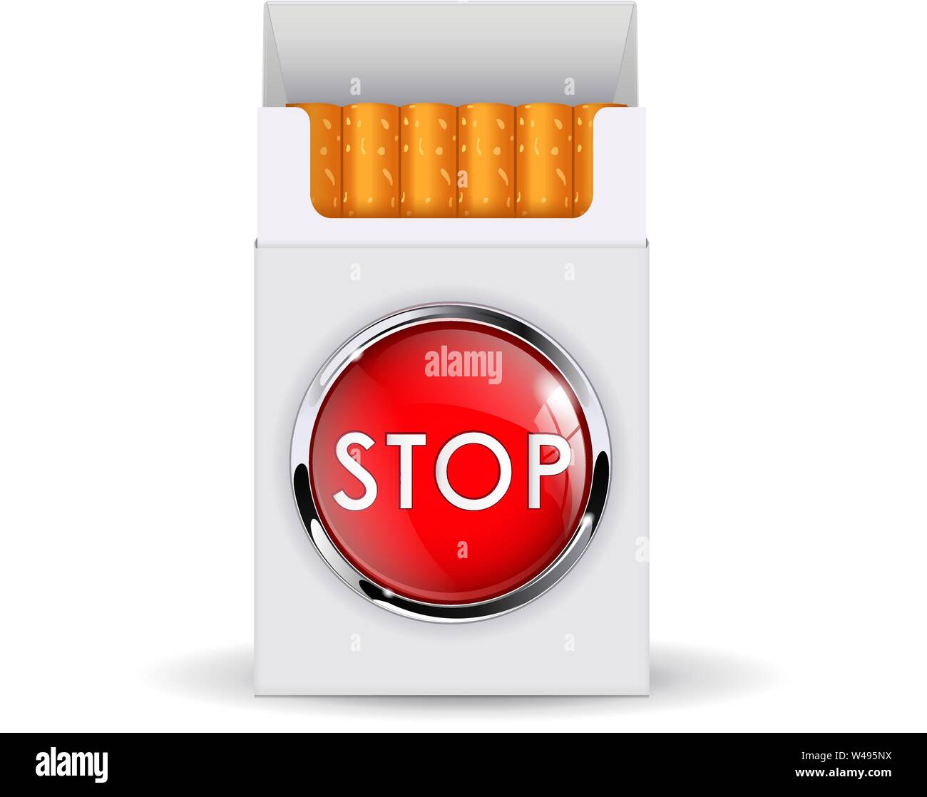 White addiction Stock Vector Images - Alamy