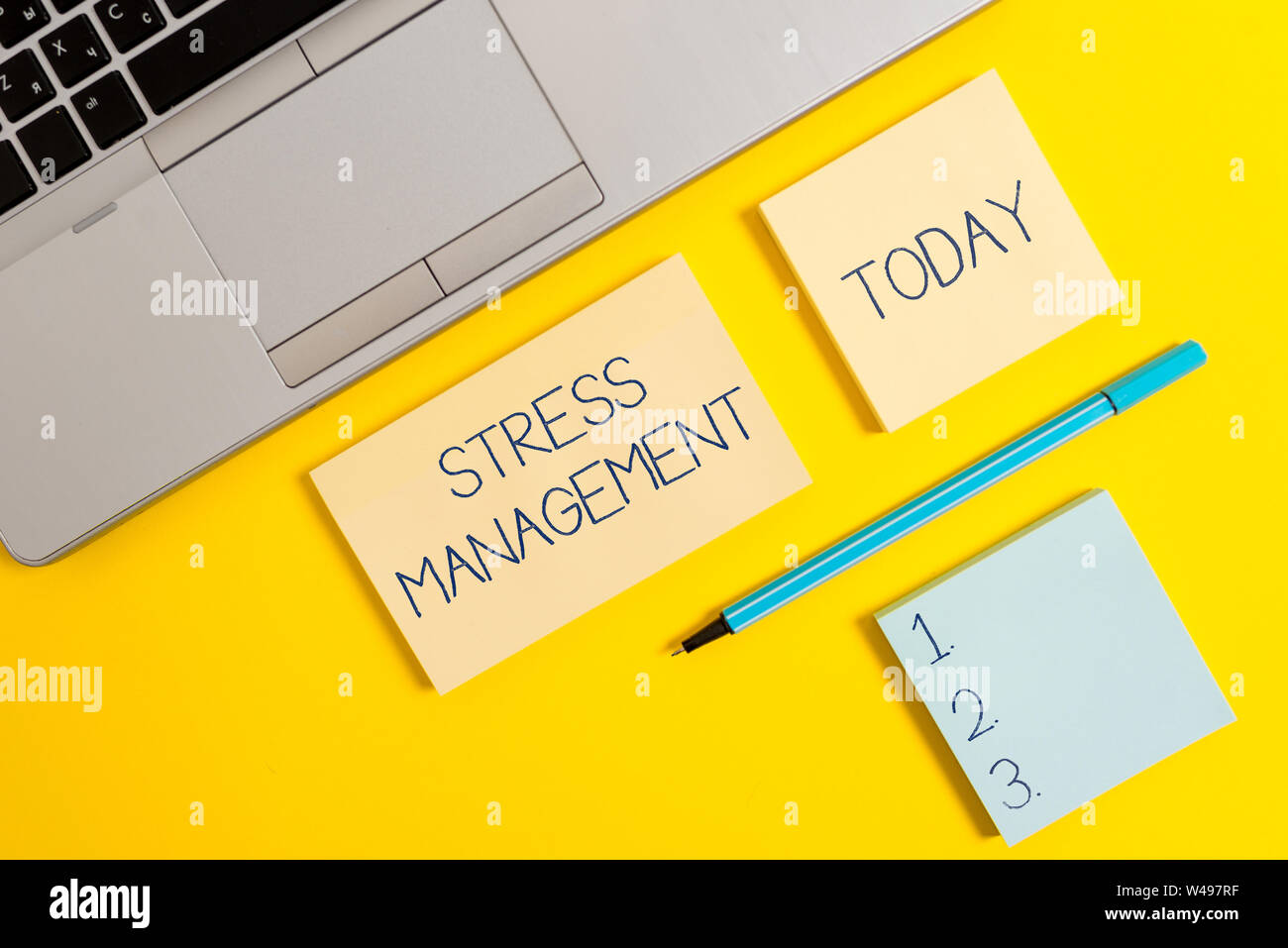 Conceptual hand writing showing Stress Management. Concept meaning ...