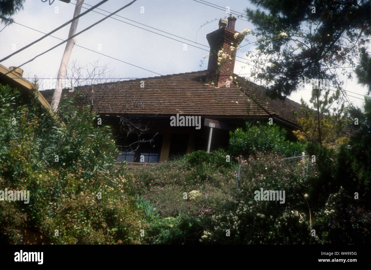 Hollywood Hills, California, USA 1st September 1994 A general view of ...