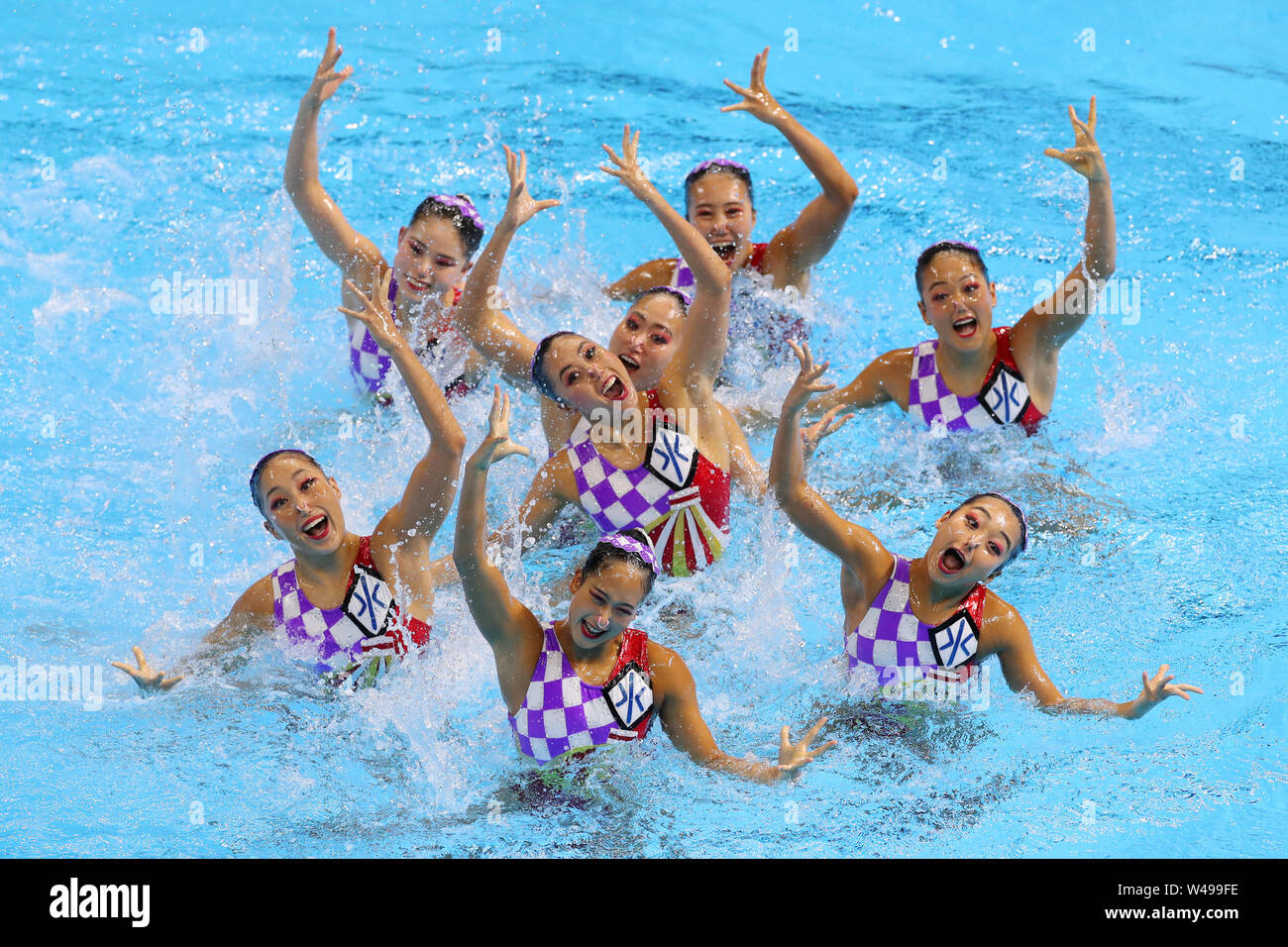 Japan team group (JPN), JULY 19, 2019 - Artistic Swimming : 18th FINA ...