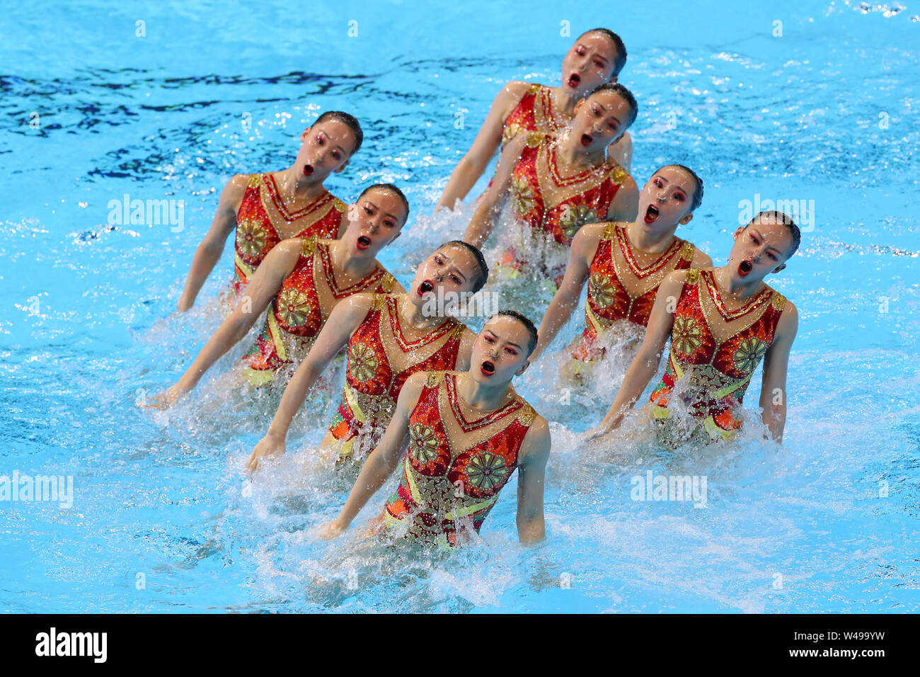 Artistic Swimming Korea High Resolution Stock Photography and Images ...