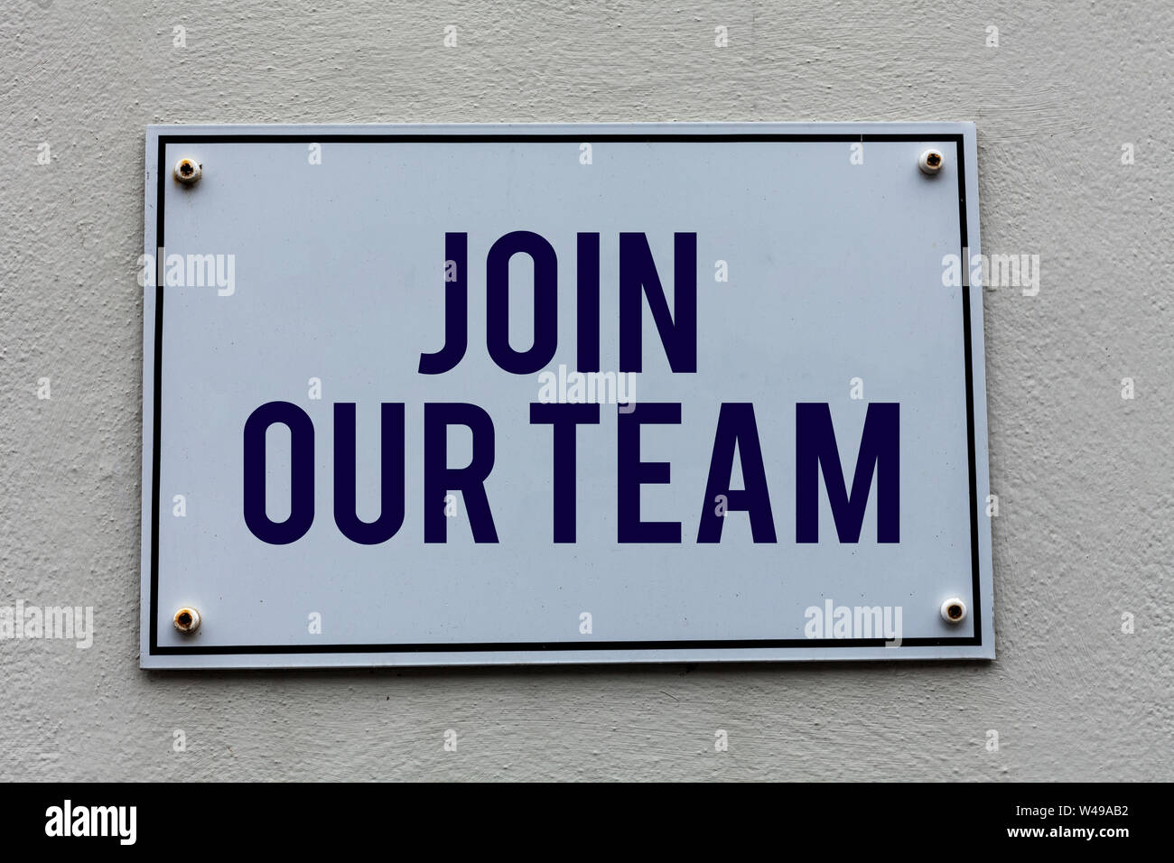 Conceptual hand writing showing Join Our Team. Concept meaning inviting ...