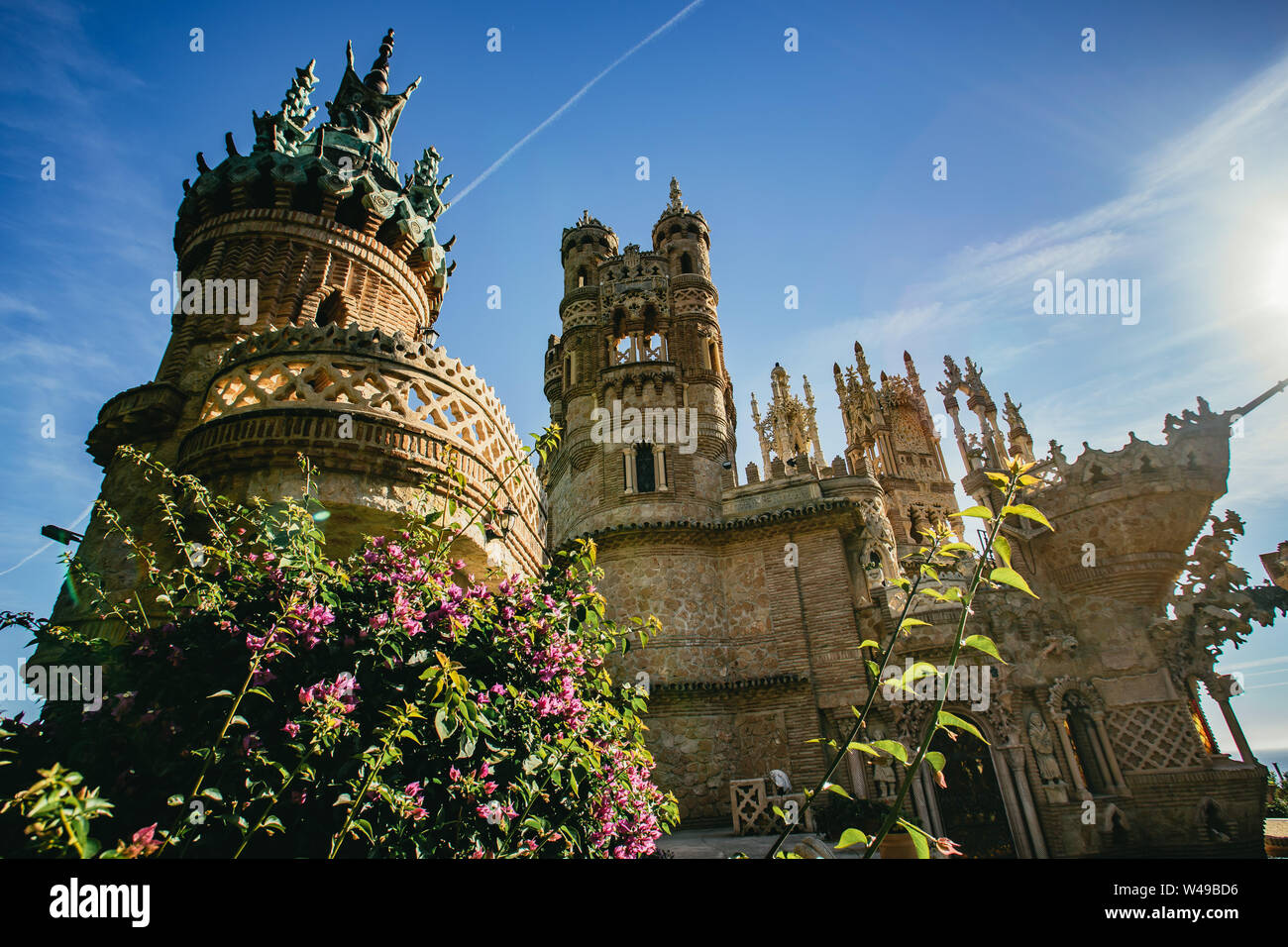 Colomares monument castle hi-res stock photography and images - Alamy