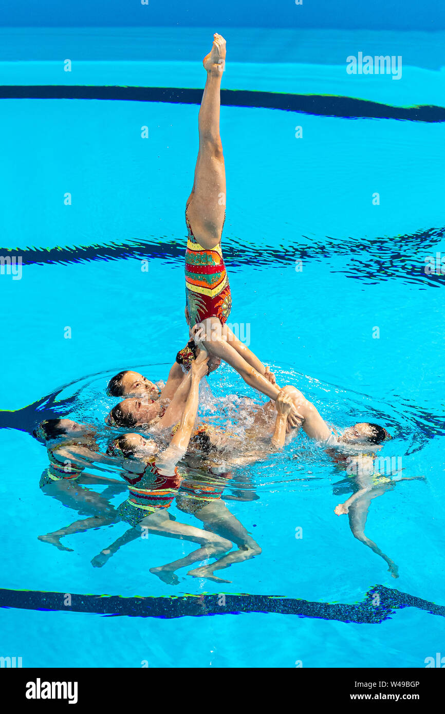 17 july 2019 Gwangju, South Korea 18th FINA World Aquatics ...