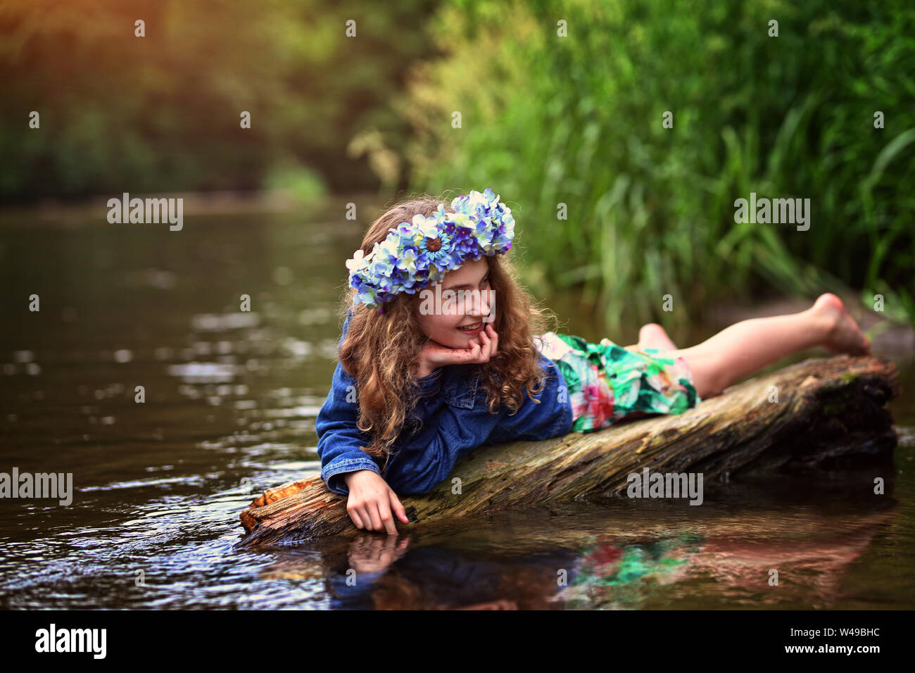Curly river hi-res stock photography and images - Alamy