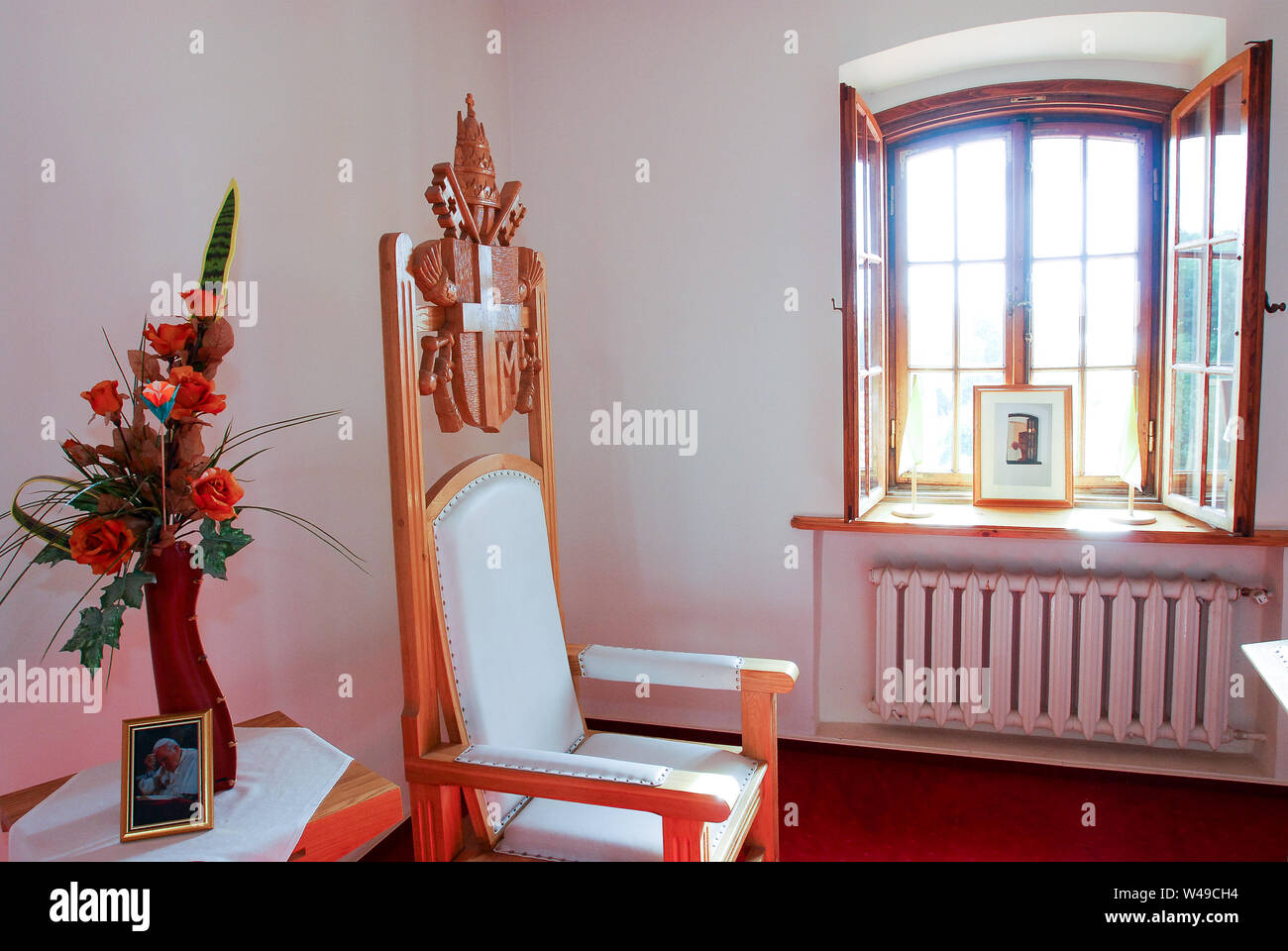 Pope John Paul II room in Former Baroque Camaldolese hermitage built in ...