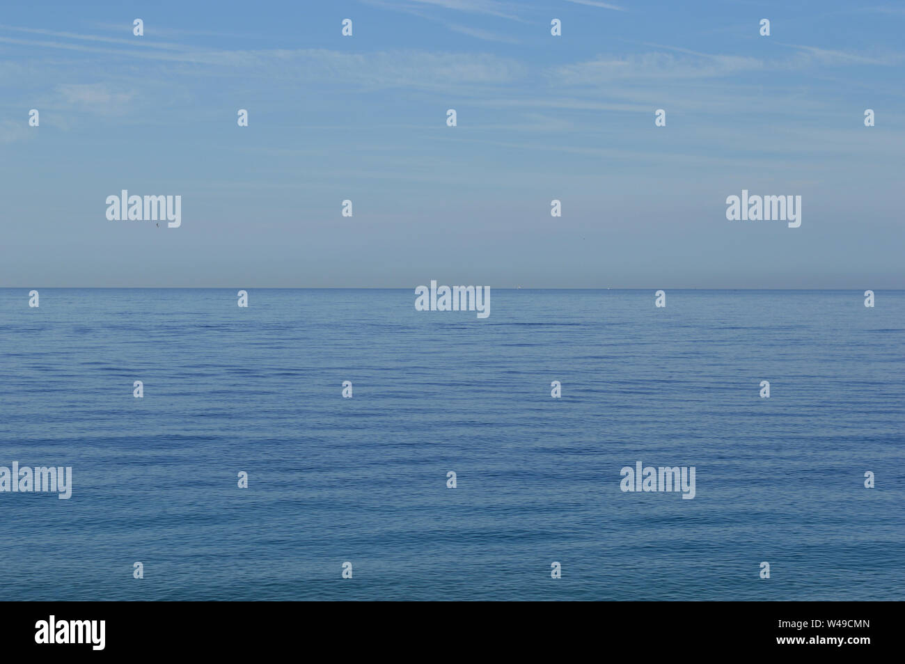 Blue beach on French Riviera Stock Photo - Alamy
