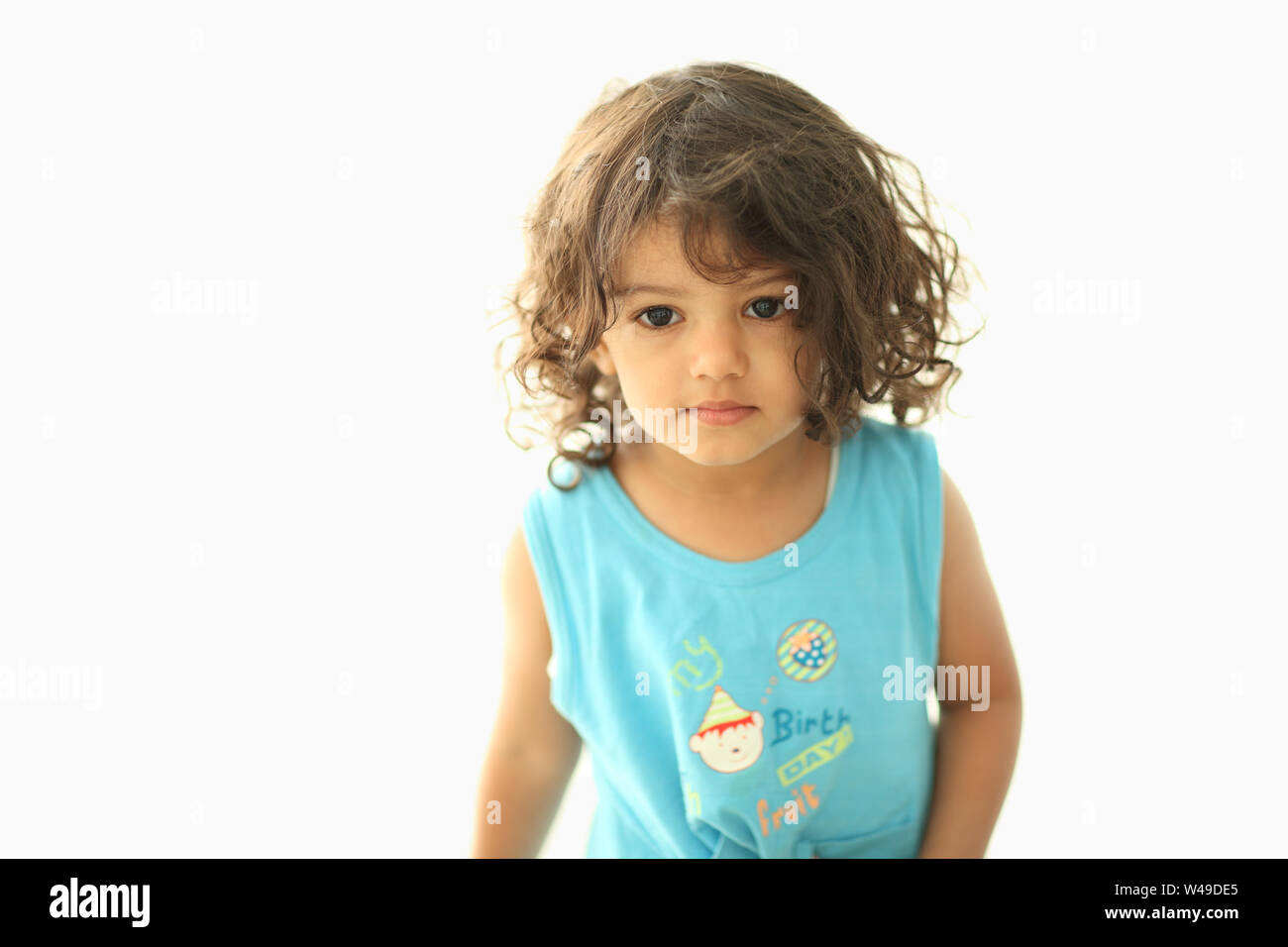 A cute small girl Stock Photo - Alamy