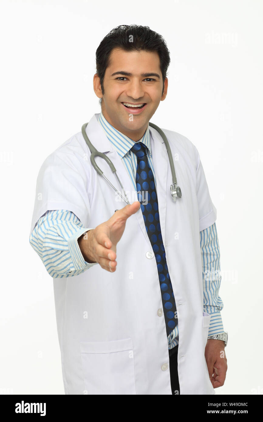 Doctor handshake isolated hi-res stock photography and images - Alamy