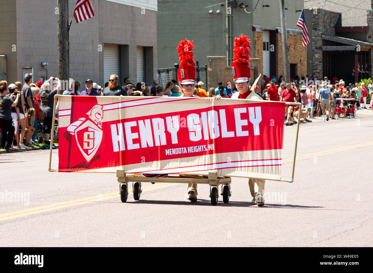 High school marching band banner hi-res stock photography and images ...