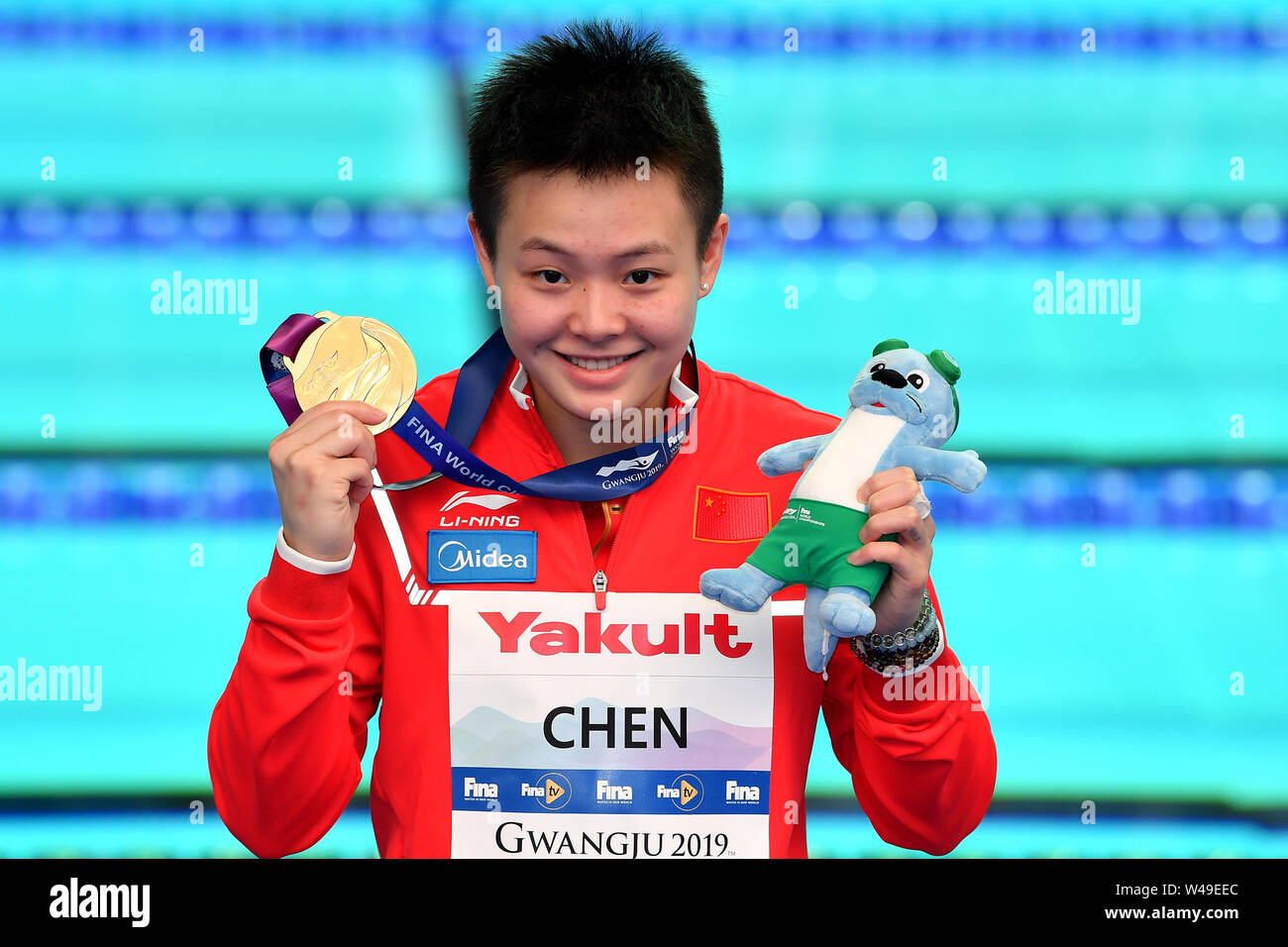 19 july 2019 Gwangju, South Korea 18th FINA World Aquatics Championships Yiwen Chen CHN China ...