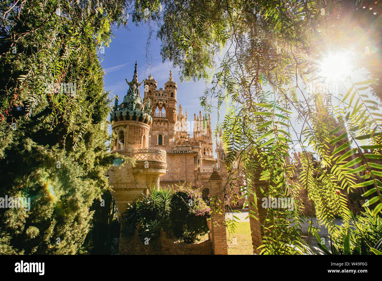Colomares monument castle hi-res stock photography and images - Alamy