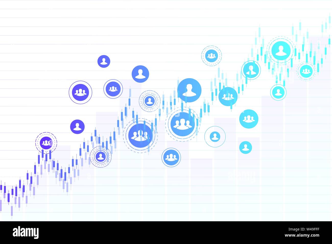 Dynamic financial analysis Stock Vector Images - Alamy
