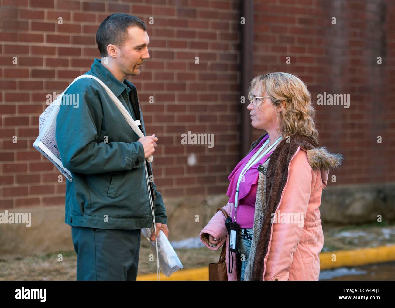 PATRICIA ARQUETTE and PAUL DANO in ESCAPE AT DANNEMORA (2018), directed ...