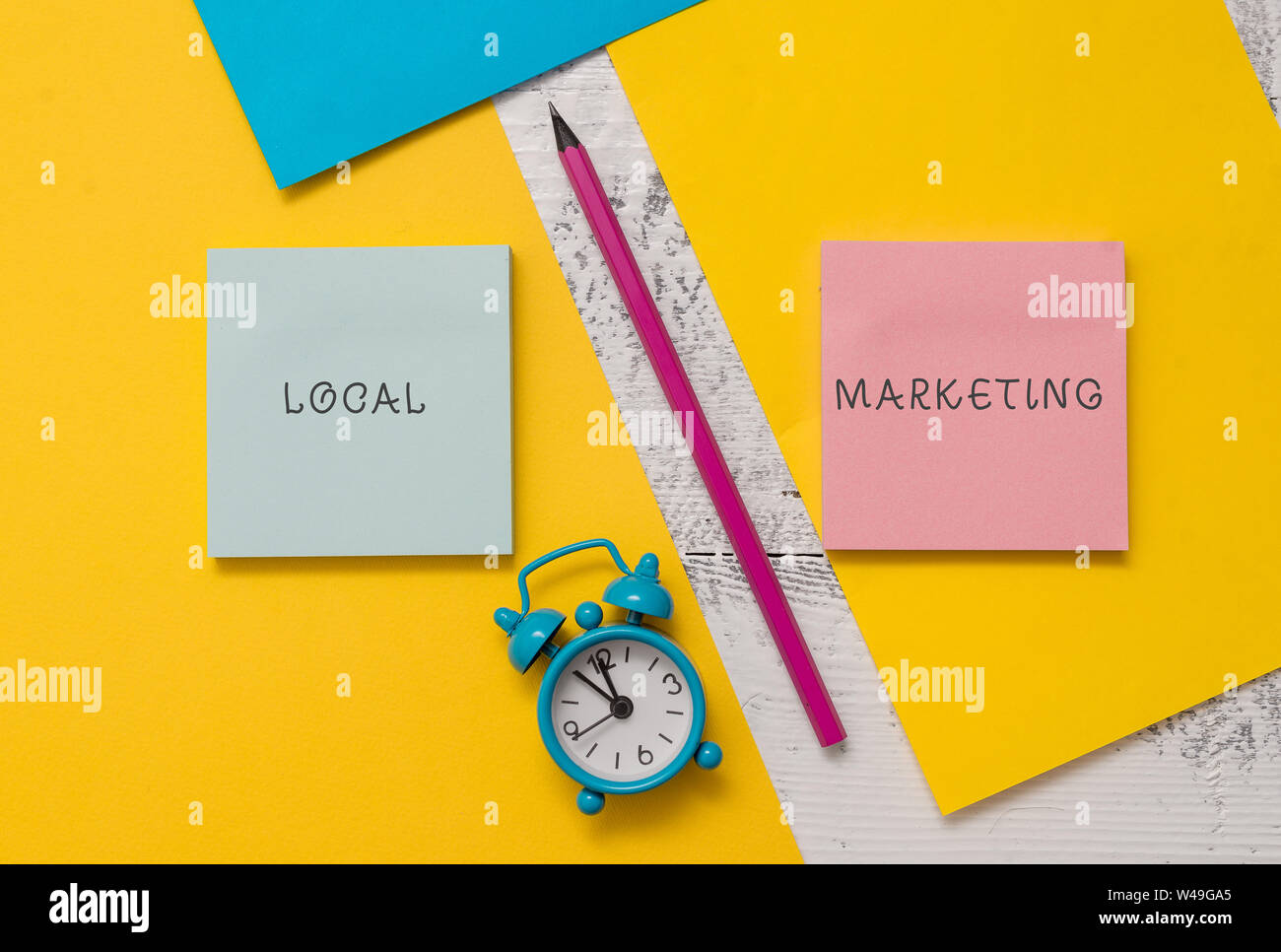 Text sign showing Local Marketing. Business photo text A local business ...