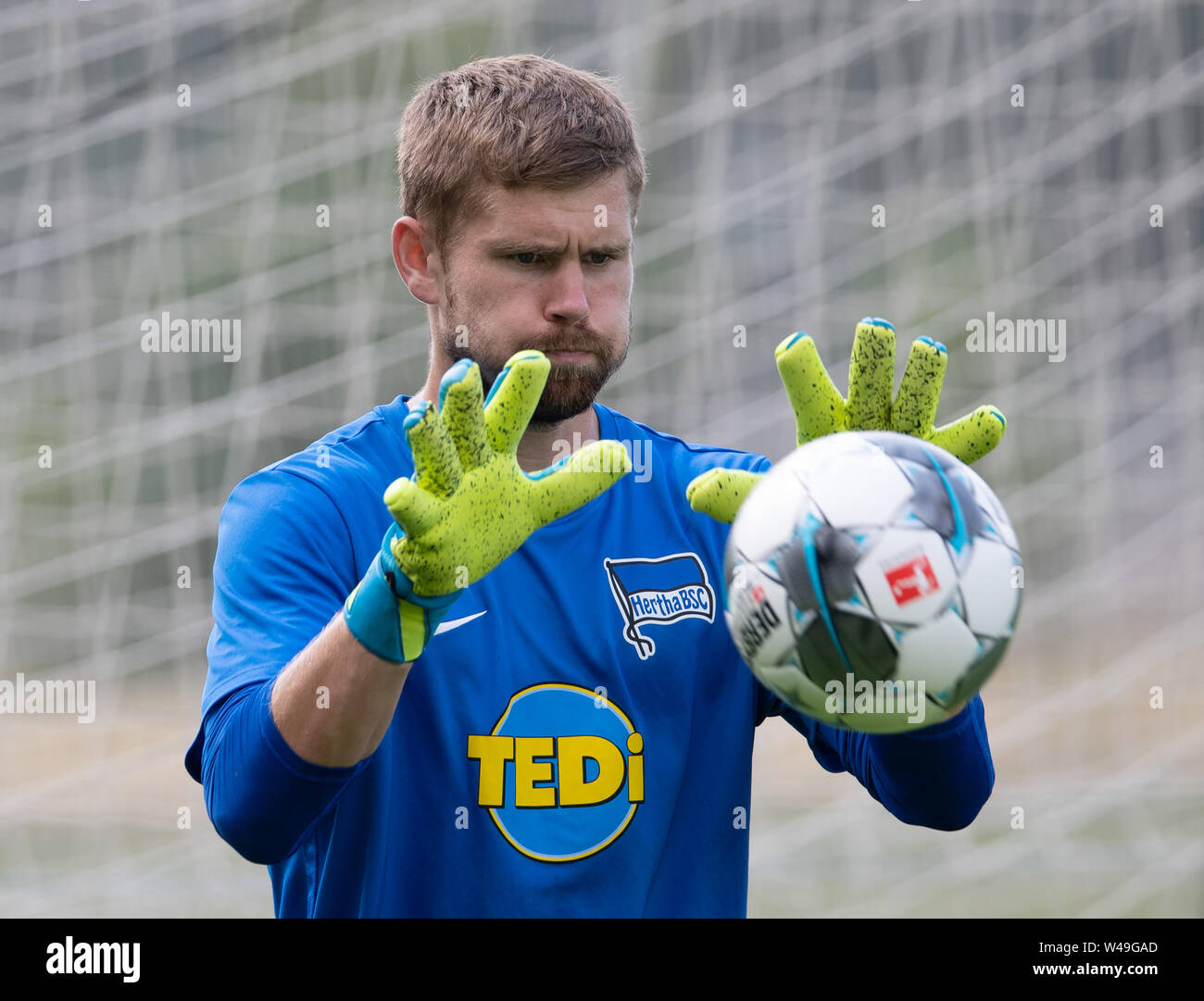 Berlin, Germany. 21st July, 2019. Thomas Kraft, goalkeeper of the ...