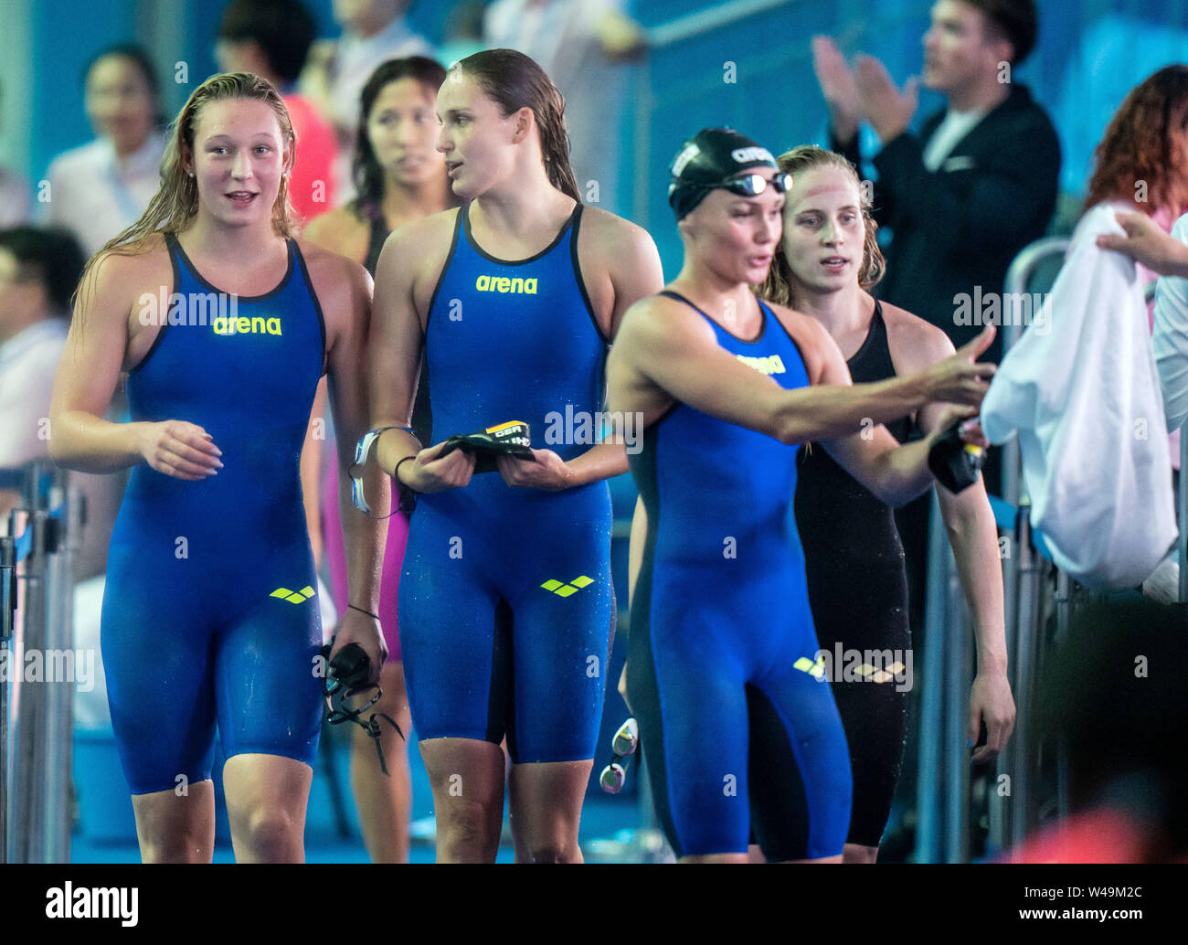 Gwangju, South Korea. 21st July, 2019. Swimming World Championship ...