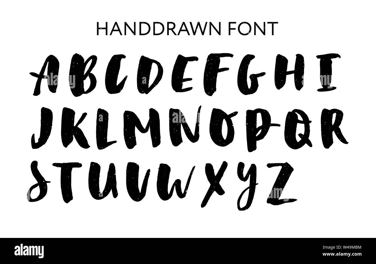 Hand Drawn Typography Logos