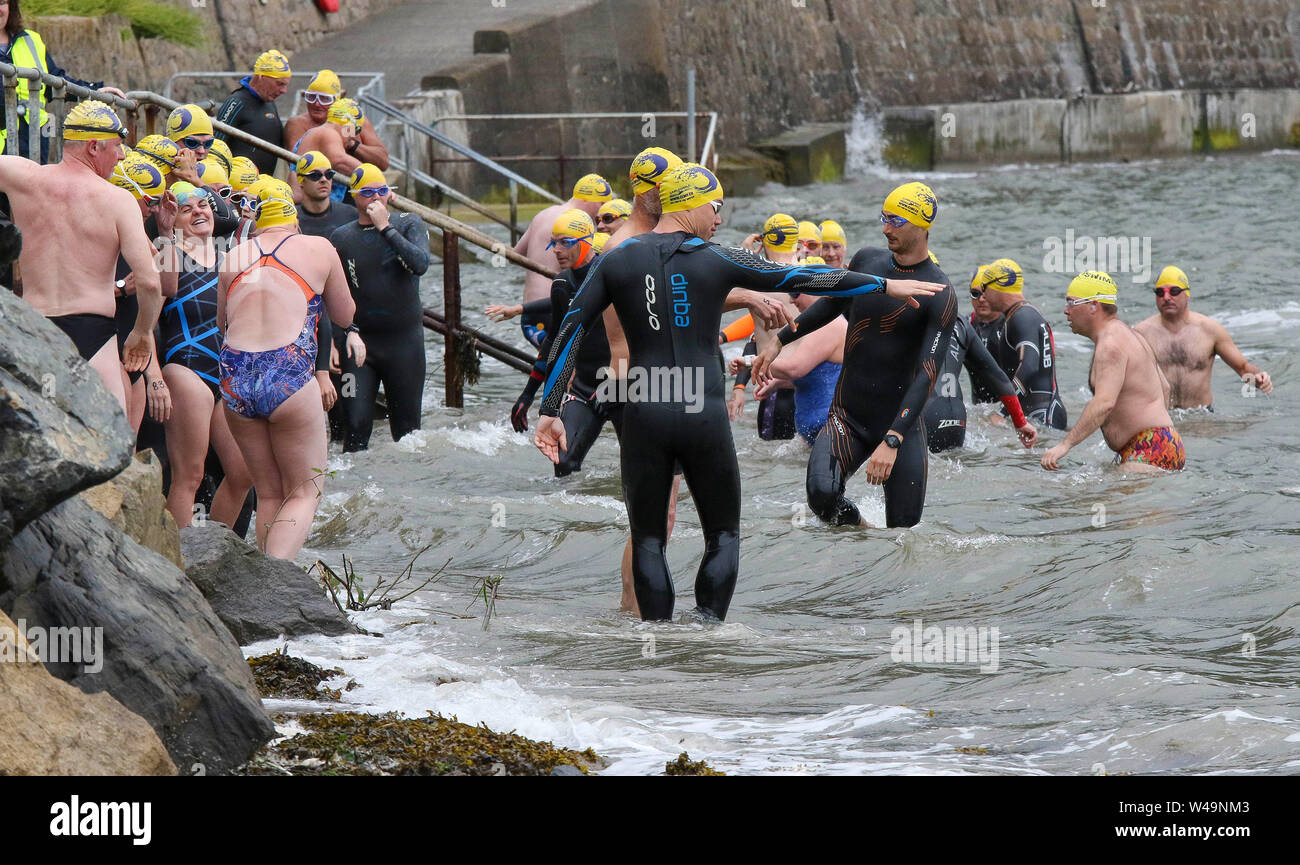 Rostrevor warrenpoint swim hi-res stock photography and images - Alamy