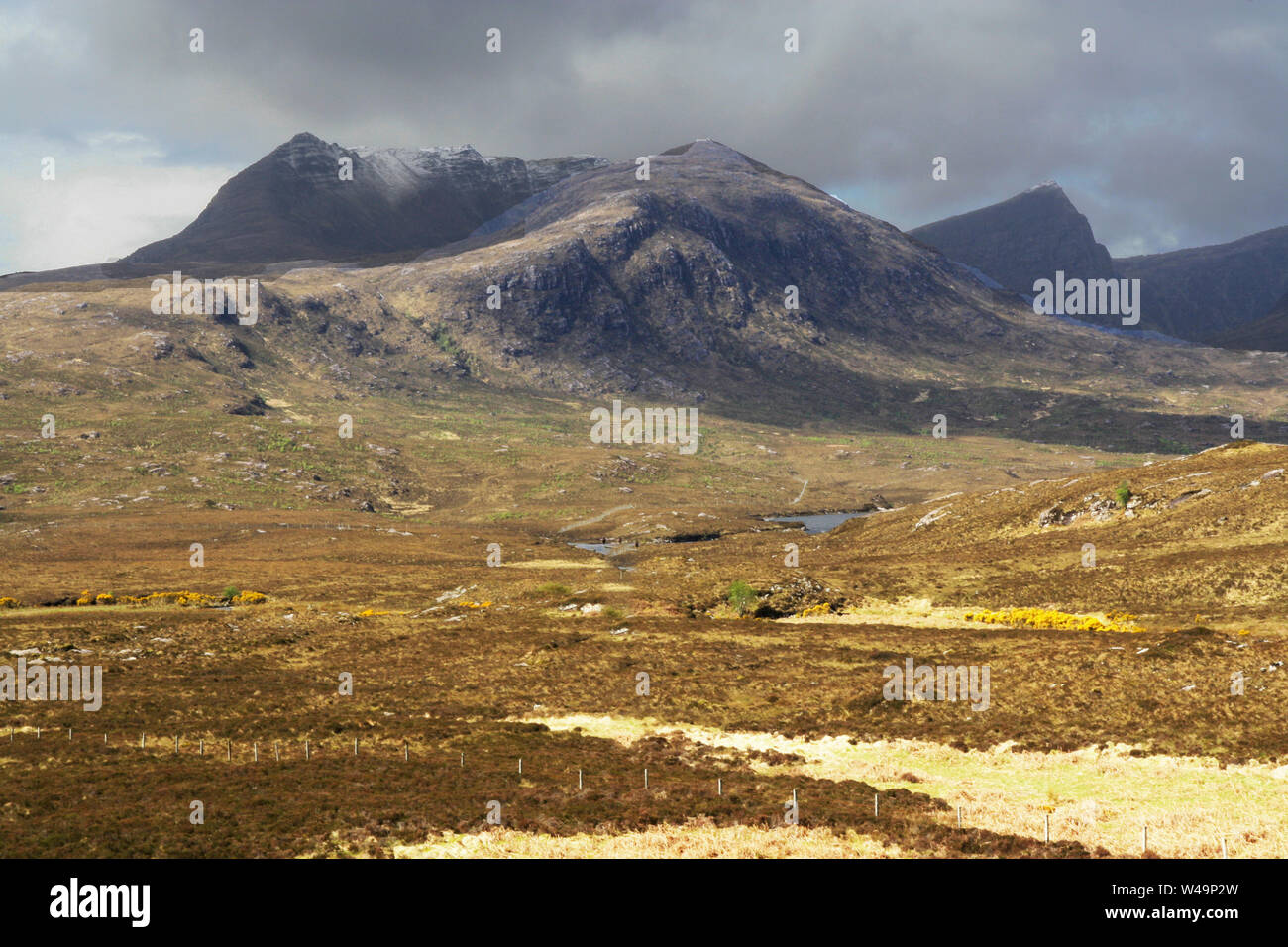 Stac Pollaidh is a mountain in the Northwest Highlands of Scotland. The ...