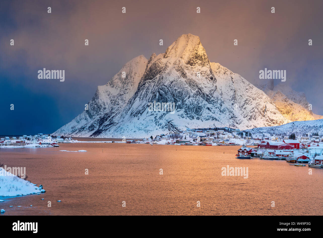 Reine, Moskenesoya, Lofoten, Norland, Norway, Europe Stock Photo - Alamy