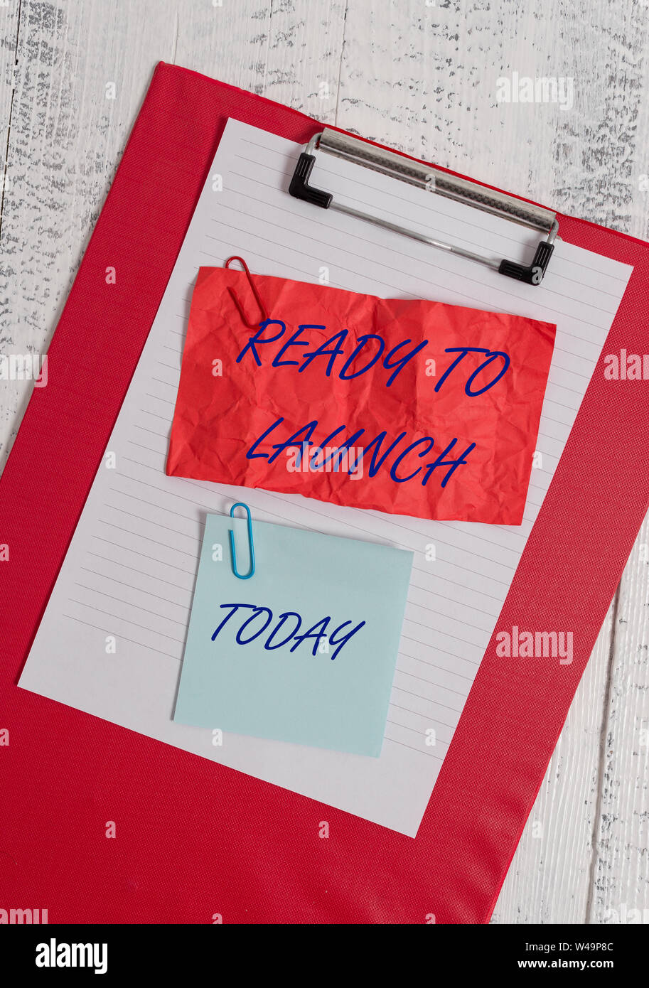 Conceptual hand writing showing Ready To Launch. Concept meaning an ...