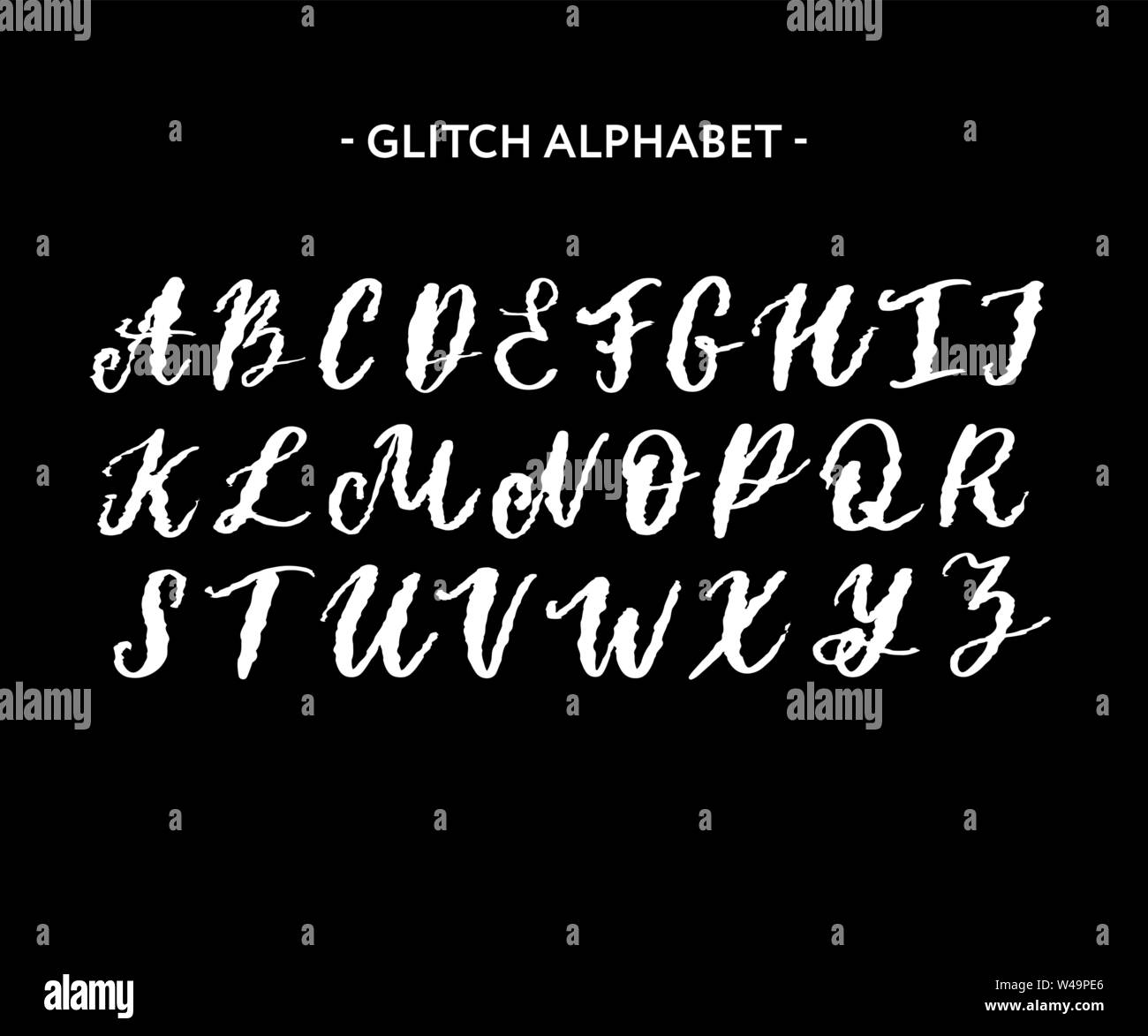 3d illusion alphabet letters numbers hi-res stock photography and ...