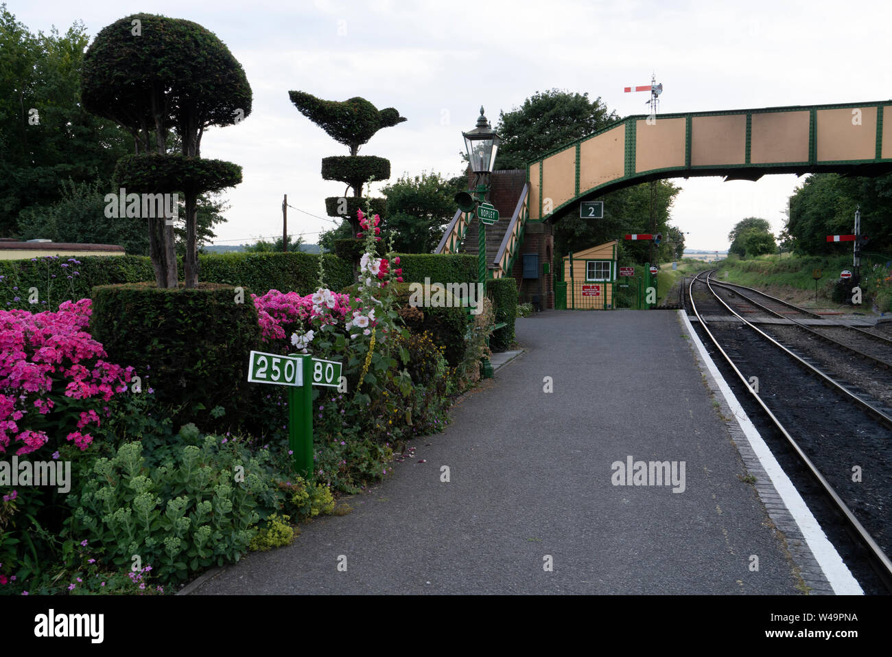 Ropley Railway Station Hampshire Stock Photo - Alamy