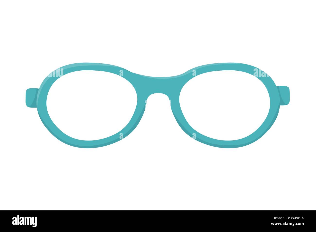 glasses lens cartoon vector illustration graphic design Stock Vector ...
