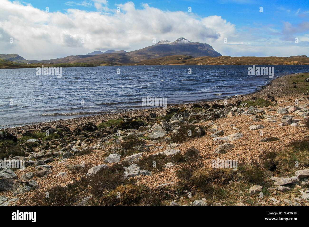Stac Pollaidh is a mountain in the Northwest Highlands of Scotland. The ...