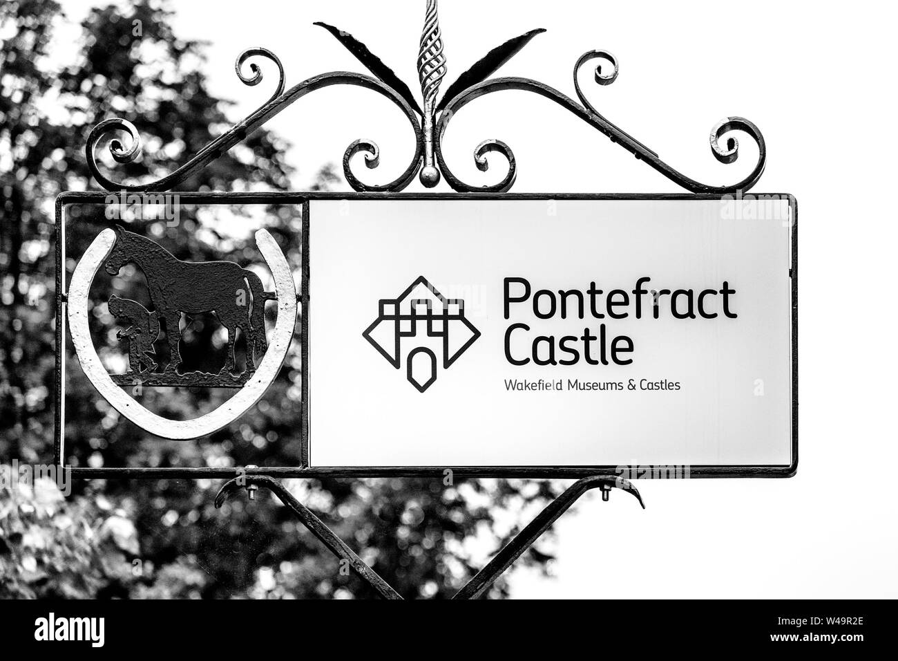 Pontefract Black and White Stock Photos & Images - Alamy