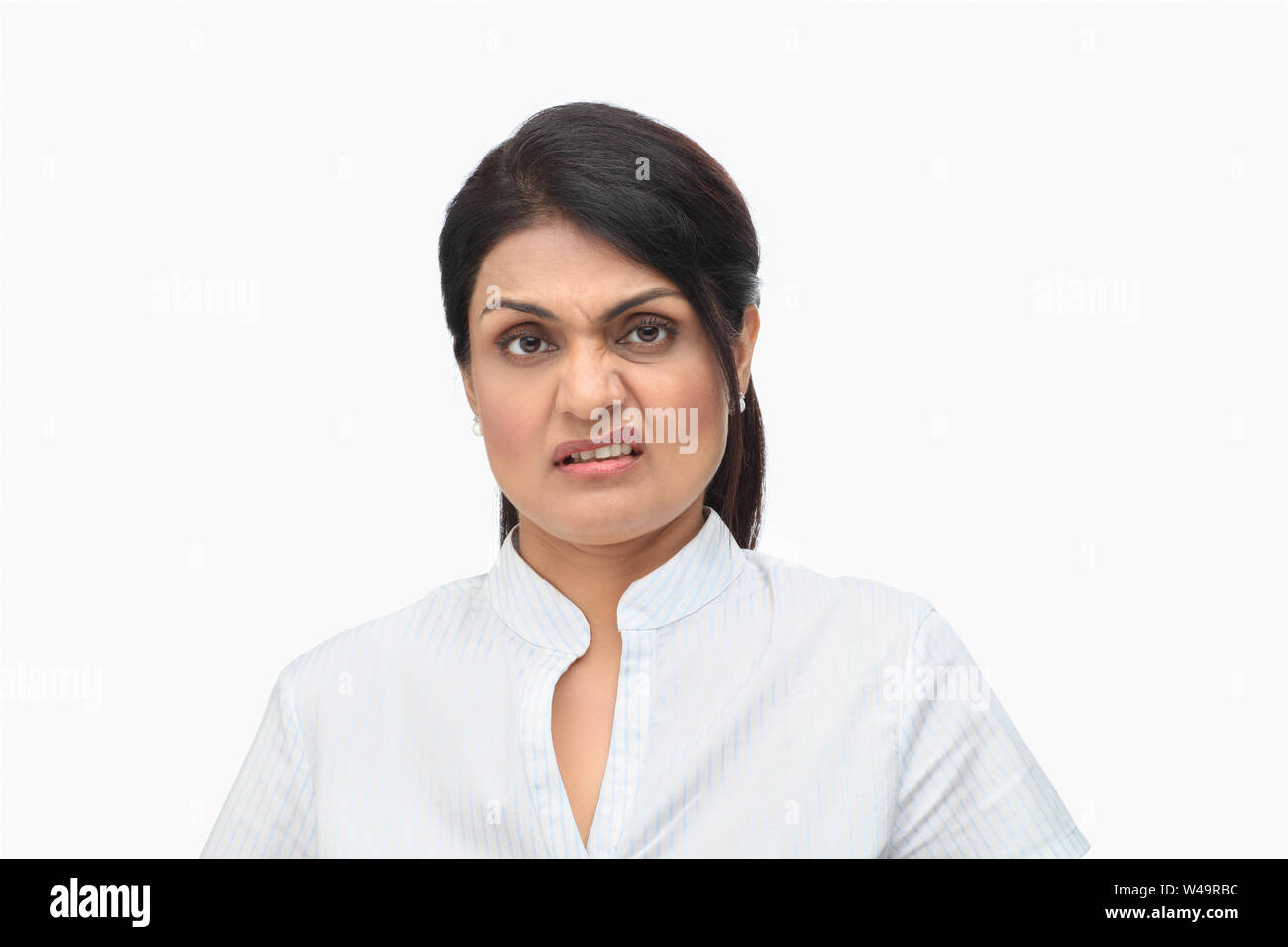 Distorted Woman Face High Resolution Stock Photography and Images - Alamy