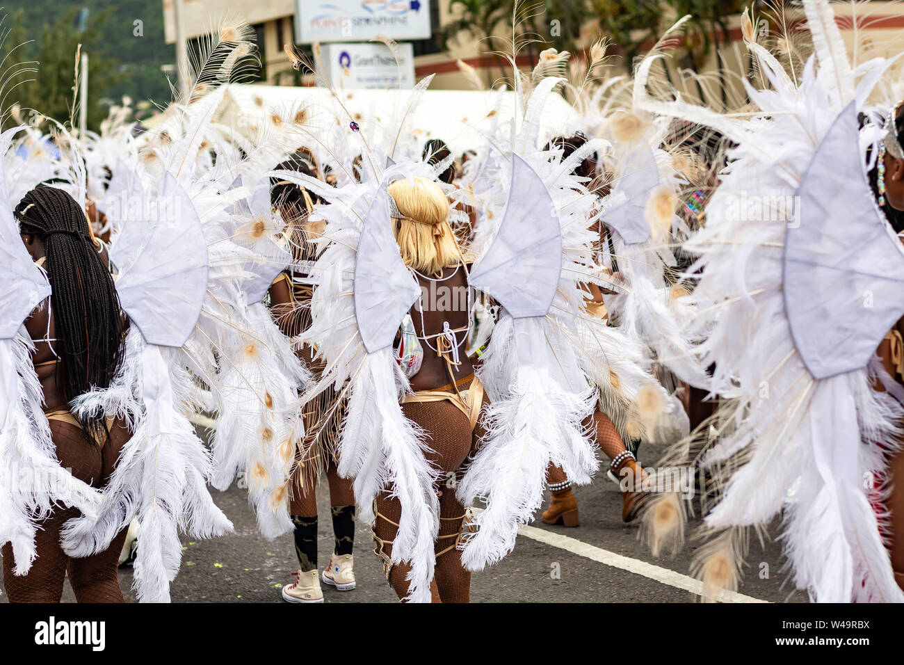 Saint Lucia Carnival 2019; July 15 2019 Stock Photo - Alamy