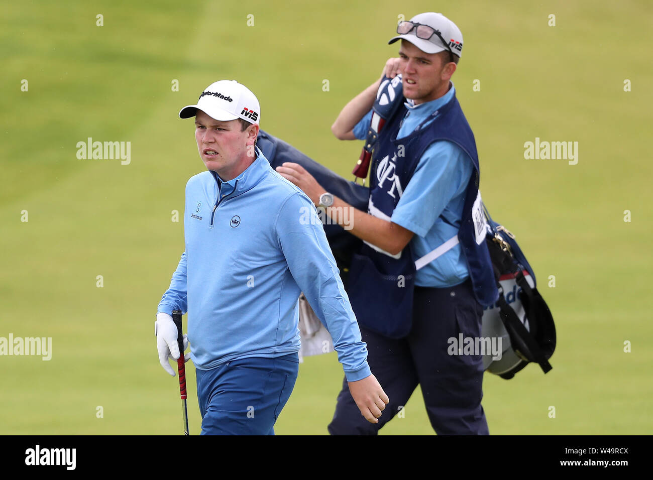 Scotlands robert macintyre on 2nd green hi-res stock photography and ...