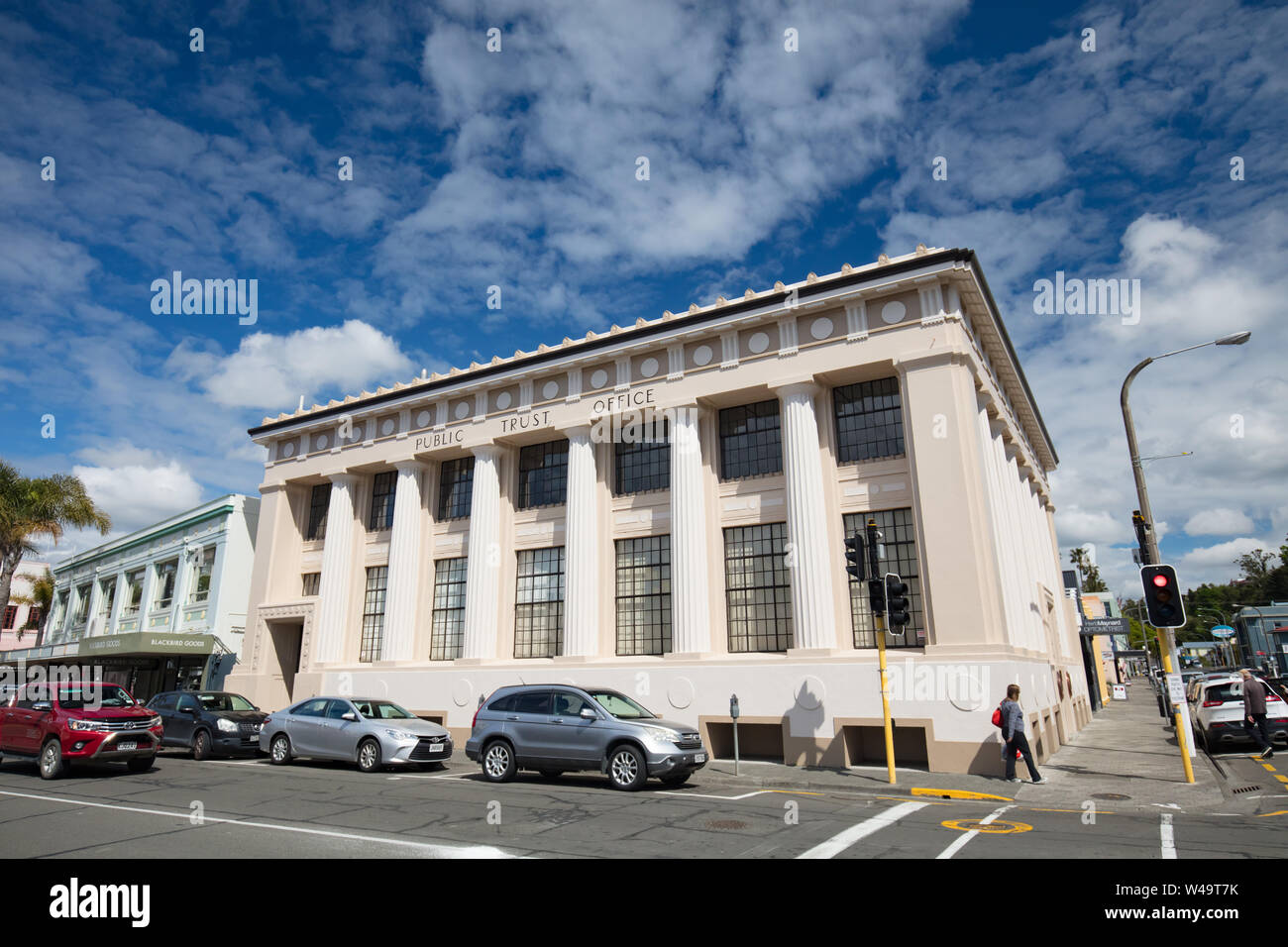 Napier New Zealand Architecture Stock Photo - Alamy