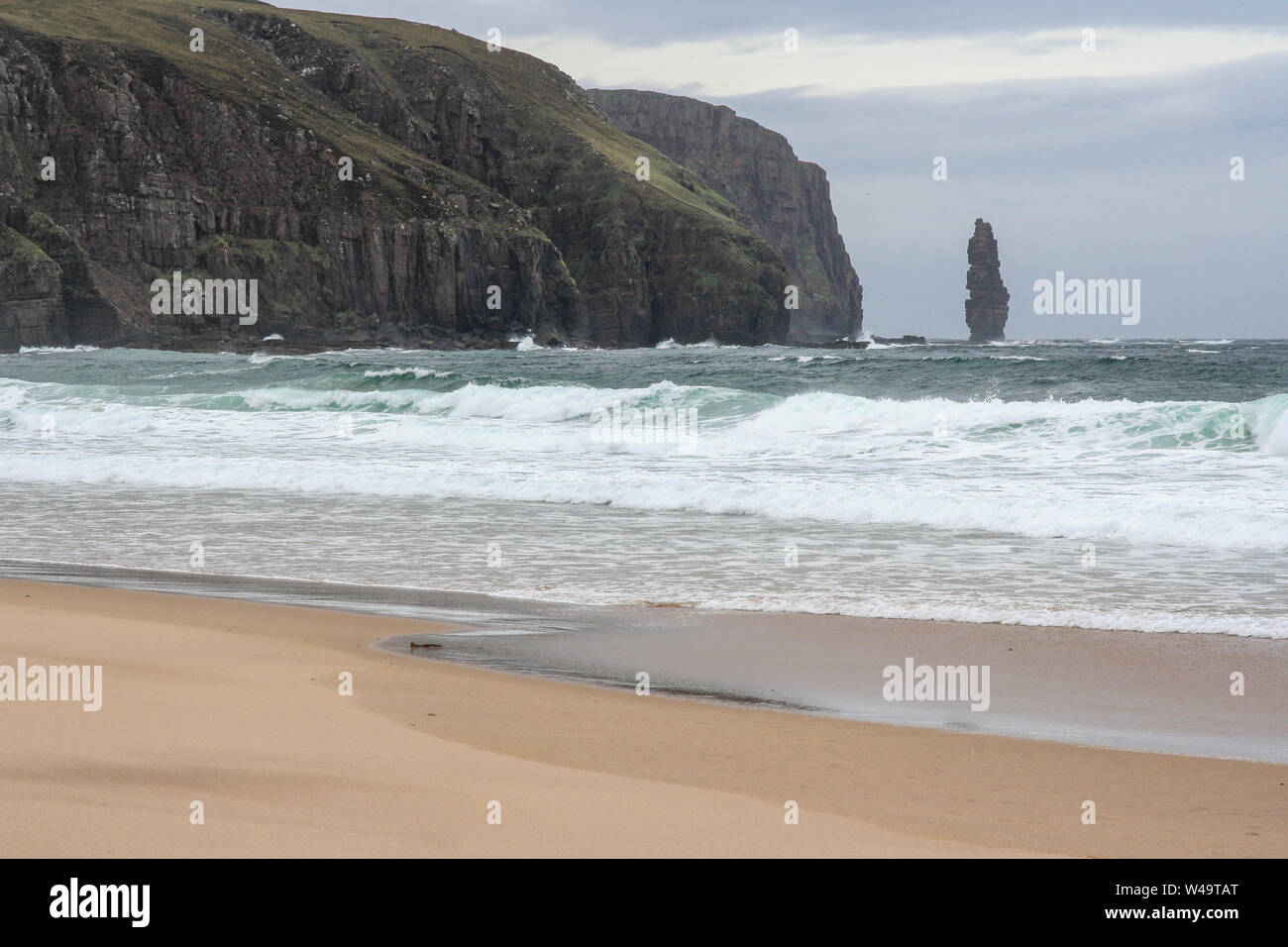 Sandwood Bay is a natural bay in Sutherland, on the far north-west ...